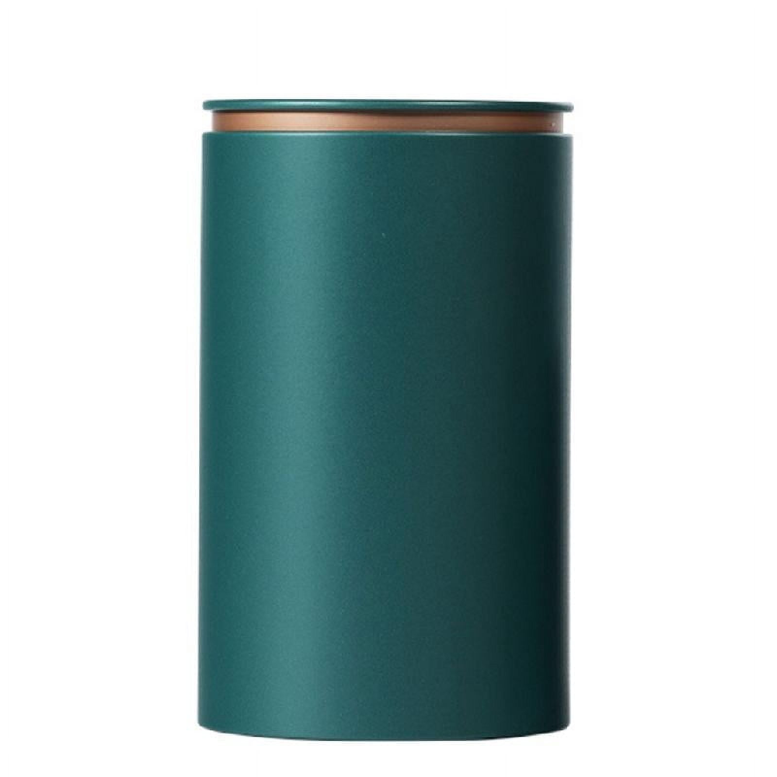 JNANEEI Unique Tea Storage Metal Tea Box Can for Loose Tea Herbs Stash ...