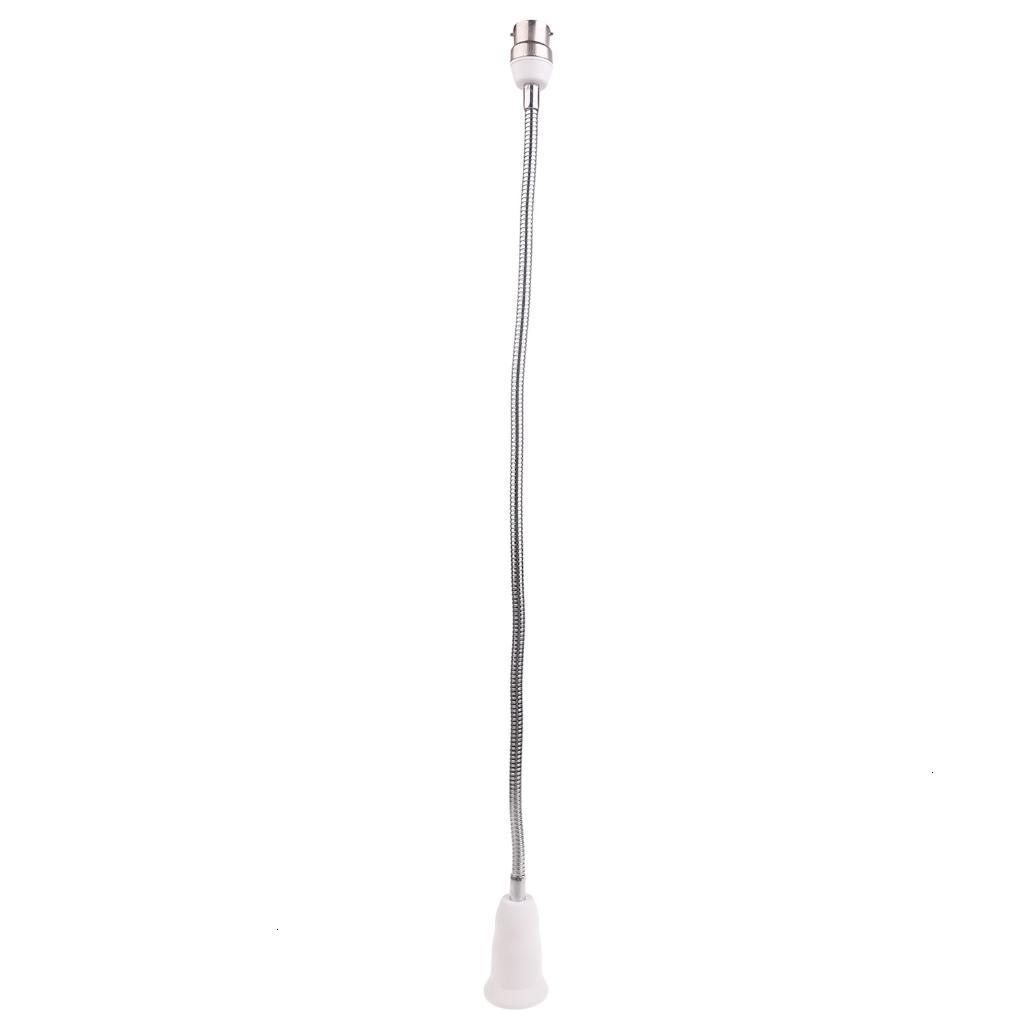 JNANEEI Universal B22 to E27 Extended Lamp Holder Adapter 360 Degree ...