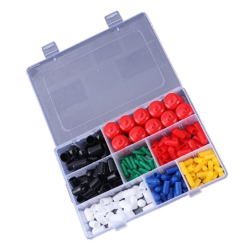 JNANEEI Upgraded Rubber End Caps set Assorted Size Protective Caps for ...