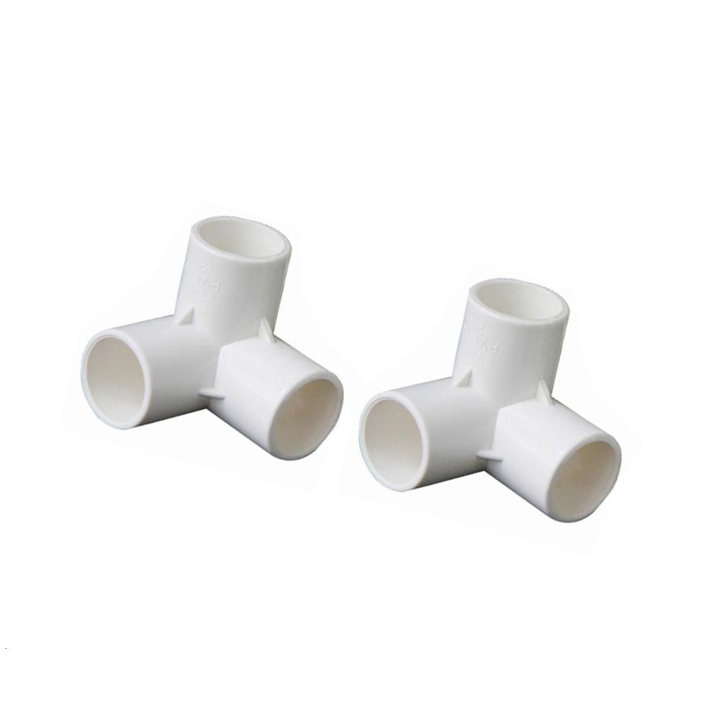 JNANEEI Upgrades PVC Elbow Fittings 3 Way PVC Elbow Fittings for ...