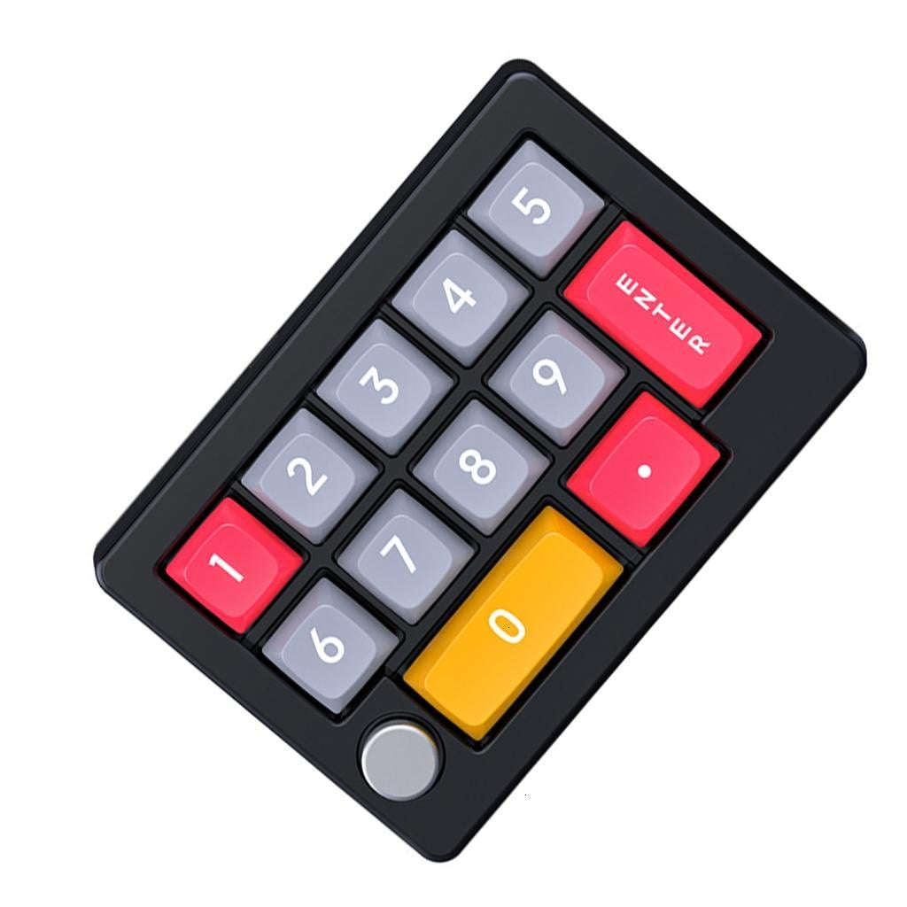 Jnaneei Versatile Customizable Progammable Numeric Keyboard For Gaming