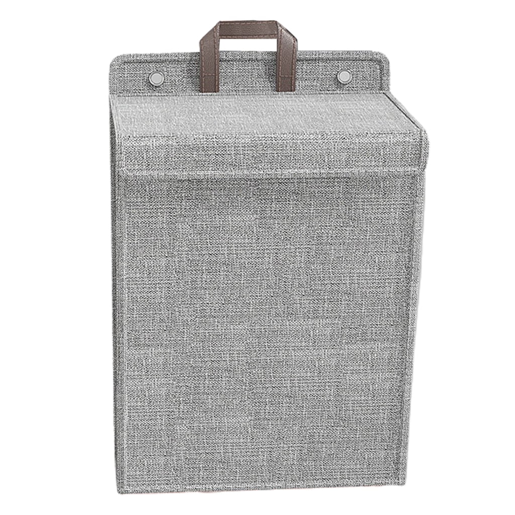 JNANEEI Wall mounted Storage Solution Hangings Fabric Storage Hampers ...