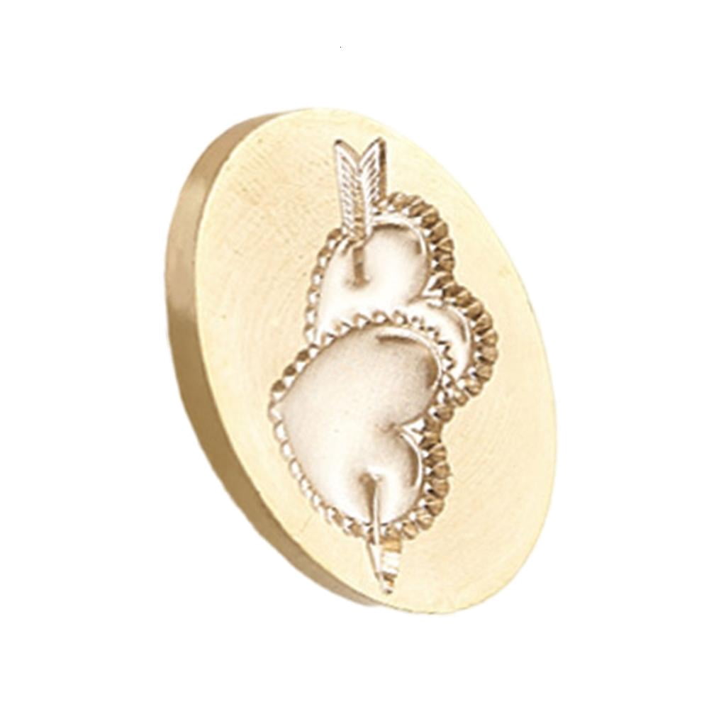 JNANEEI Wedding Theme Wax Stamp Head for Sealing Wedding Invitations ...