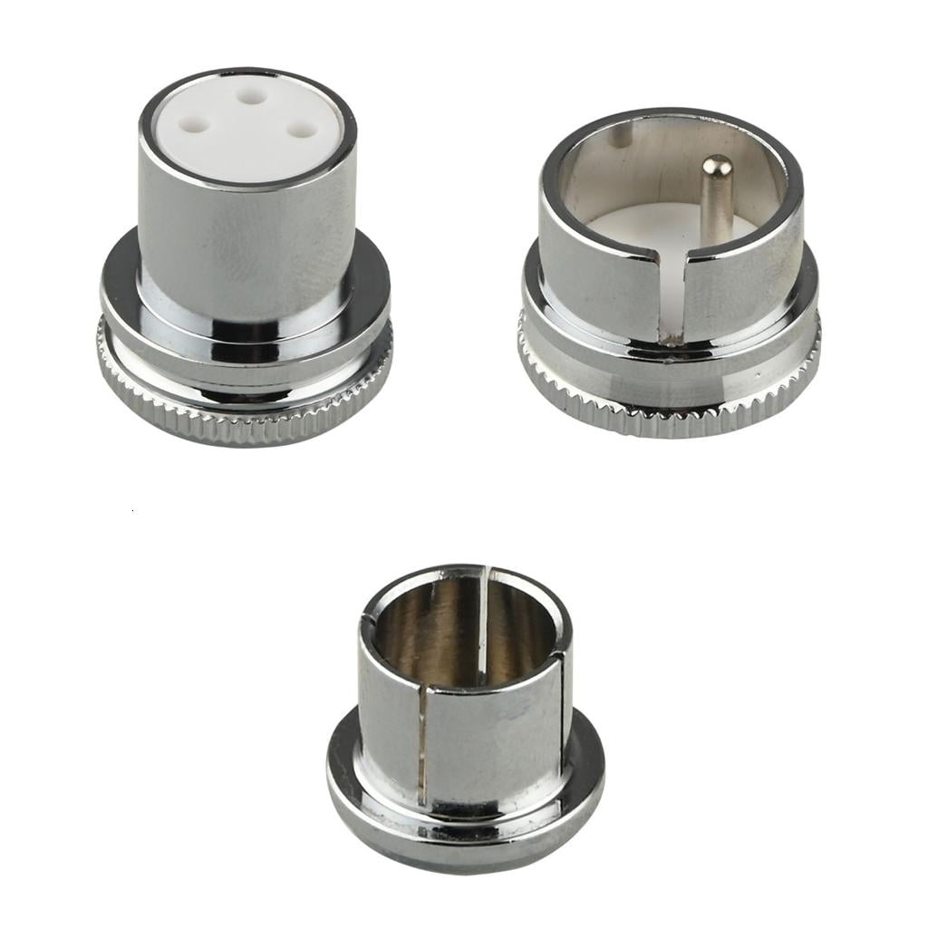 JNANEEI XLR Female Cap with XLR Male Cover and RCA Dust Cover Anti ...