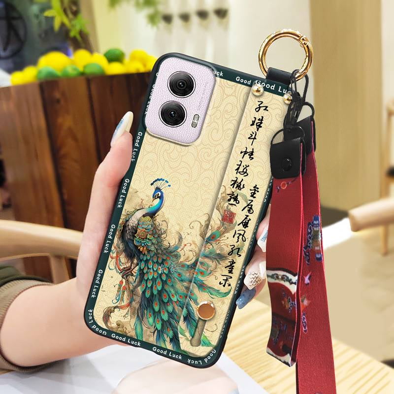 JNG-Phone Case For MOTO G Power 5G 2024, Elderly lady Anti-knock ...
