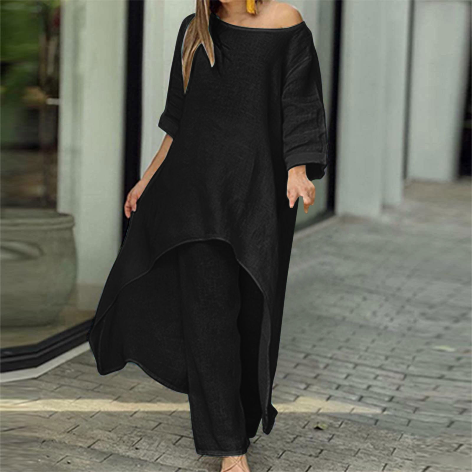 JNGSA Club Outfits for Women 2 Piece Sets,Women's Summer Loose 2 Piece ...