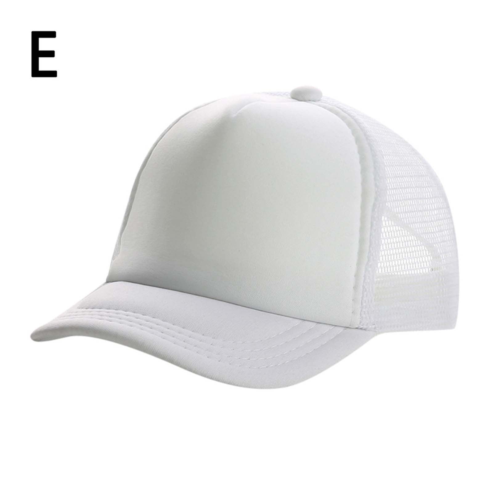 JNGSA Summer Hat Cap Children Teenagers Hat Show Solid Coloe Mesh Kids ...