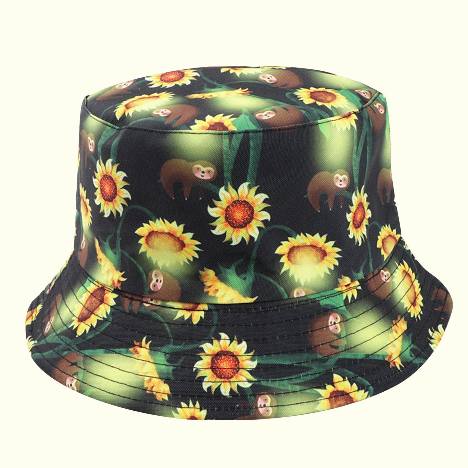 JNGSA Unisex Bucket Hat Travel Beach Outdoor Fisherman Cap Sun ...