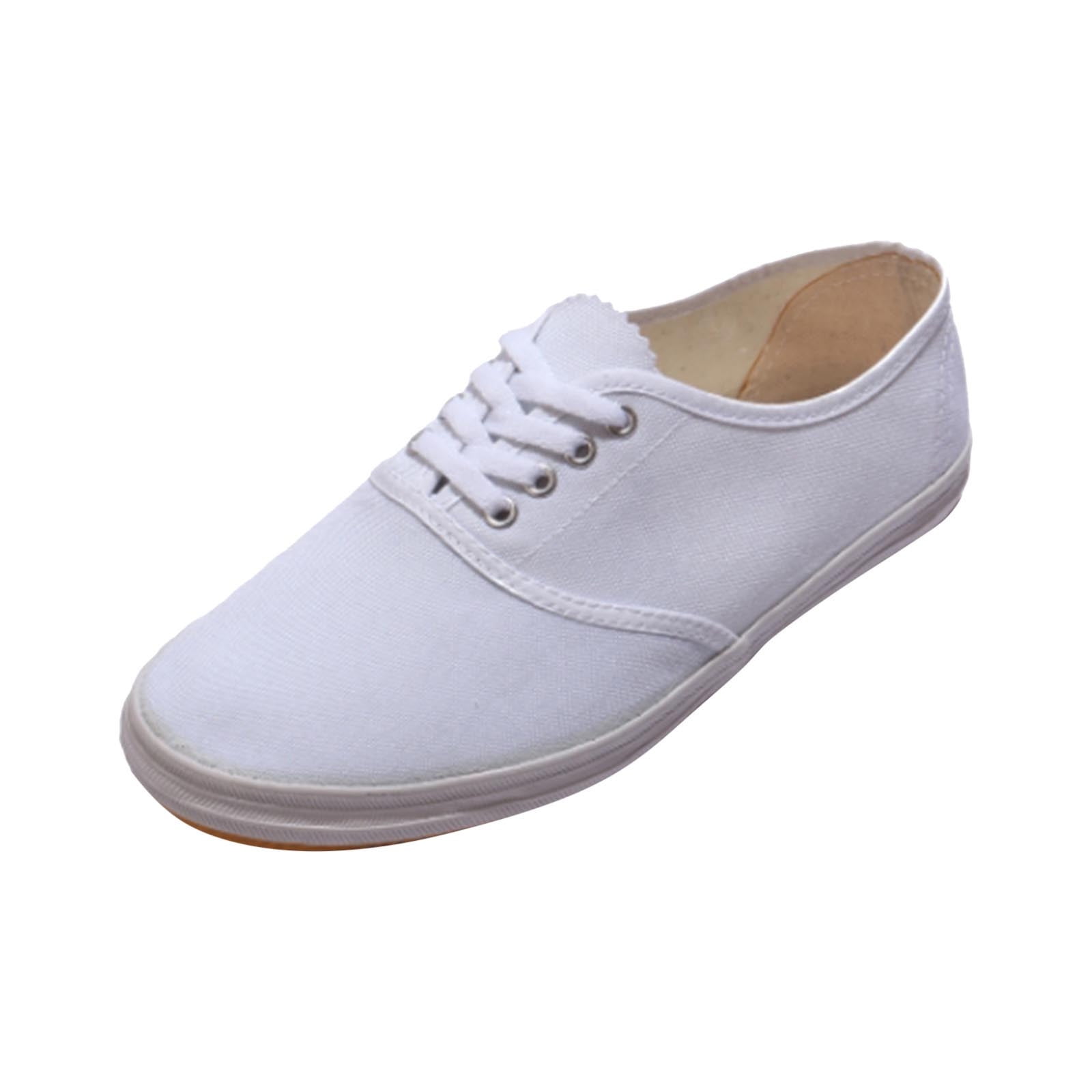 JNGSA Womens Comfortable Elastic Shoes Stylish Canvas Fashion Sneakers ...