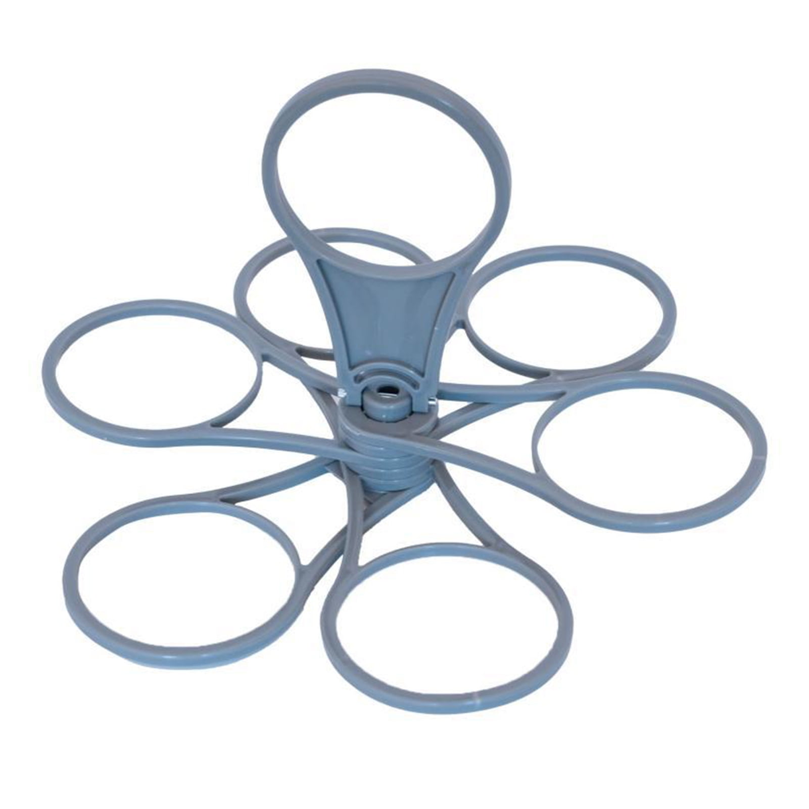 JNMXL 6 Cups Foldable Drink Holder Glass Carousel Holder Swivel Cup ...