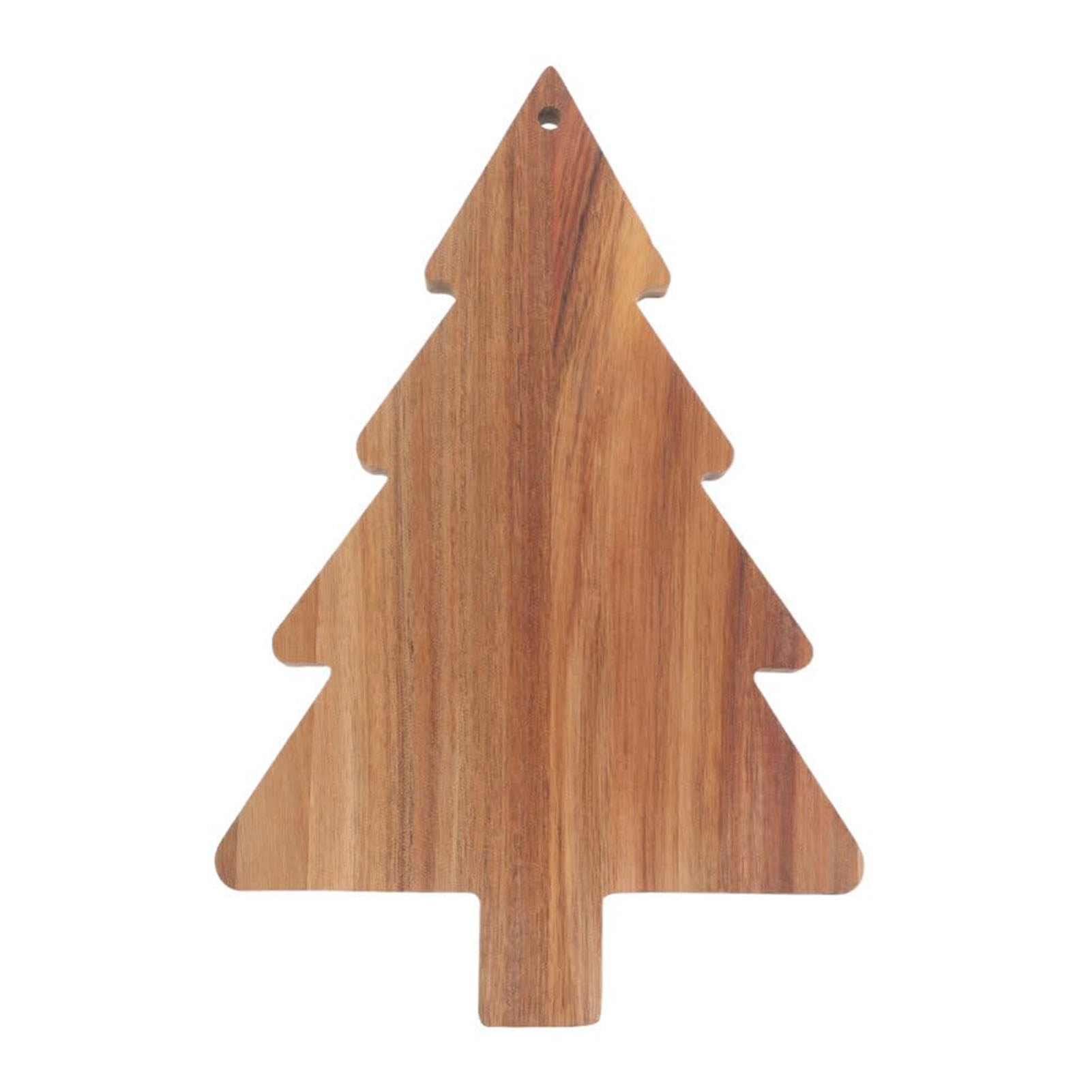 JNMXL Christmas Tree Serving Board Wooden Cutting Board Sushi Tray ...