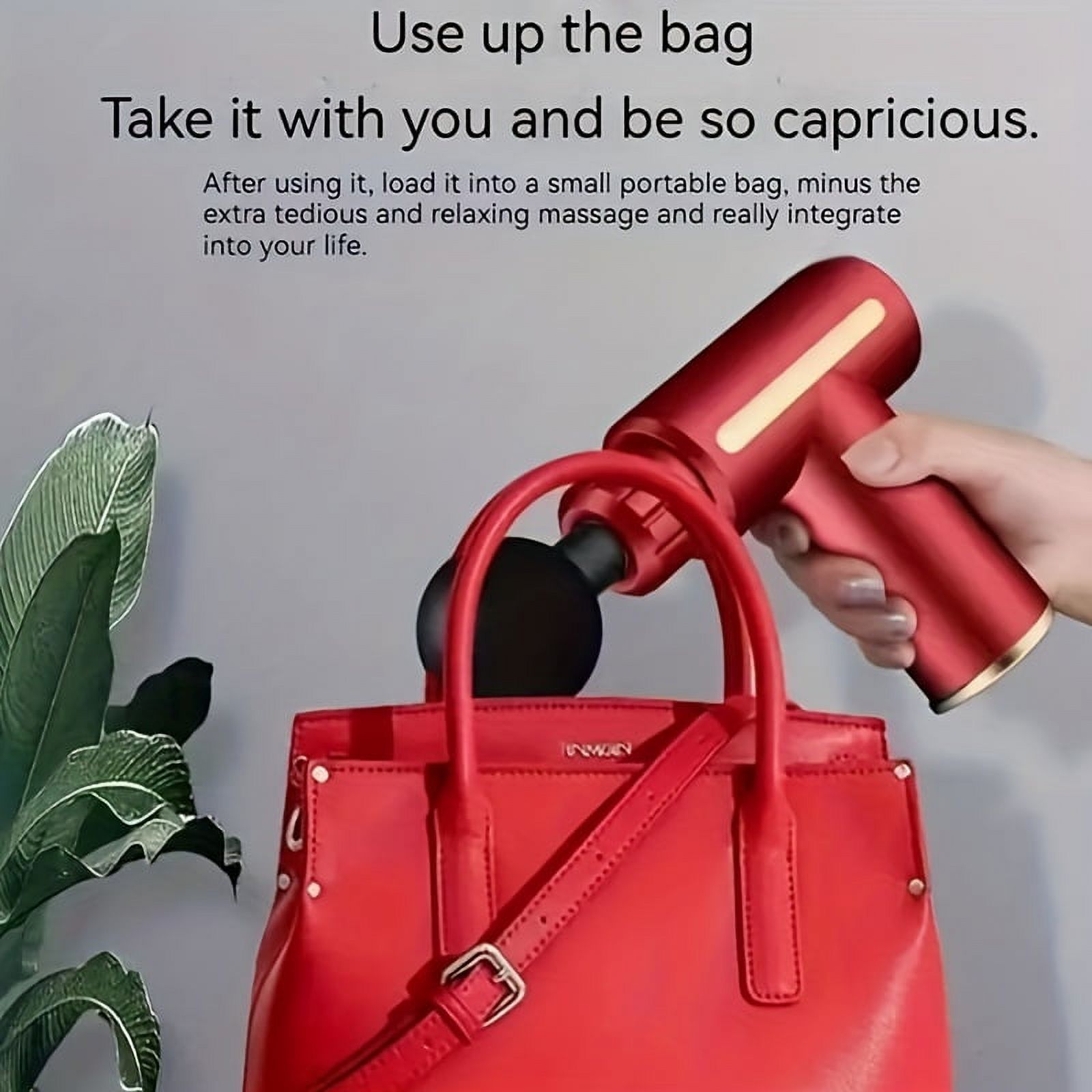 JNQLWL Lightweight and Ergonomic Deep Muscle Kneading Massager Gun ...