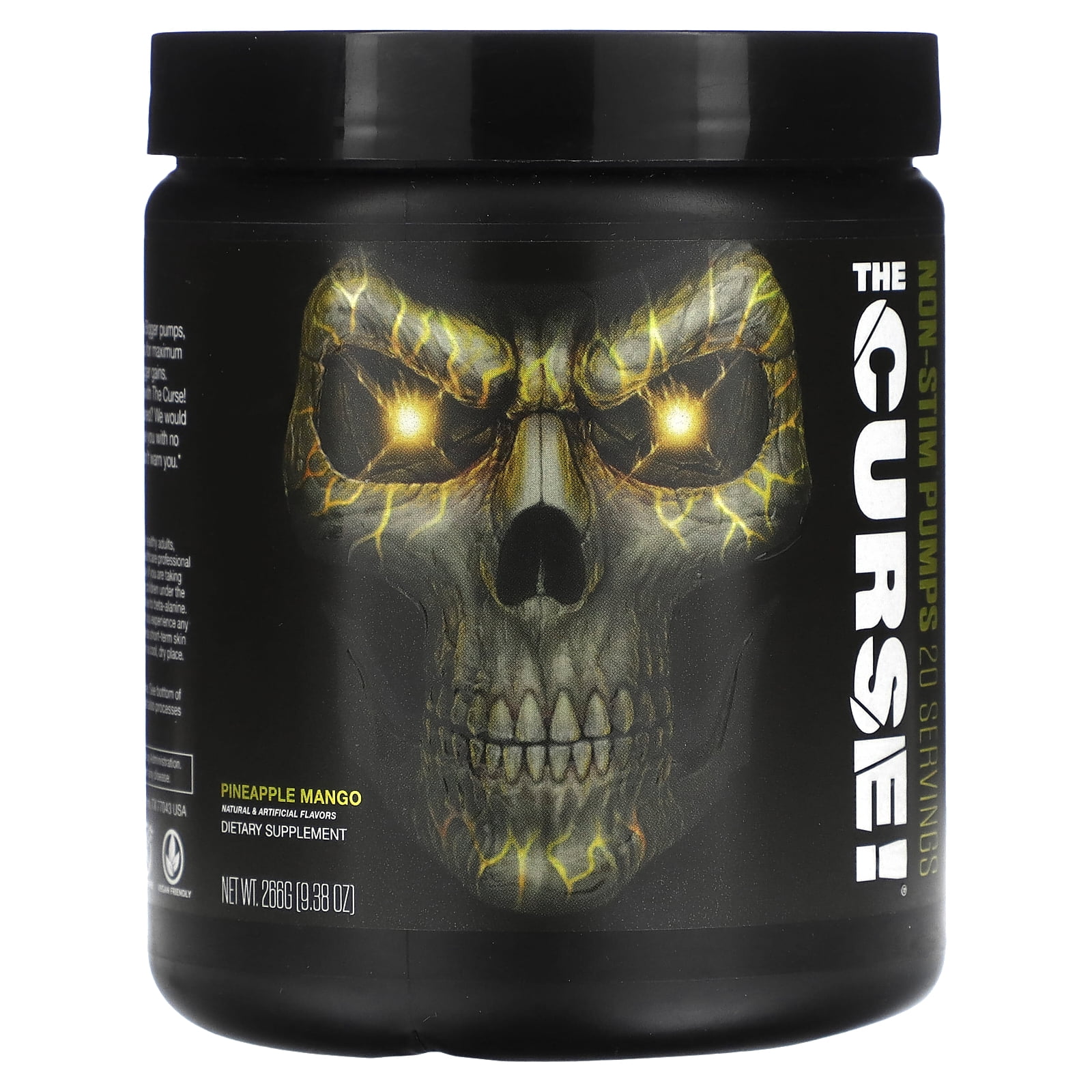 JNX Sports® The Curse! Non-Stim Pumps Caffeine Free Pre-Workout ...
