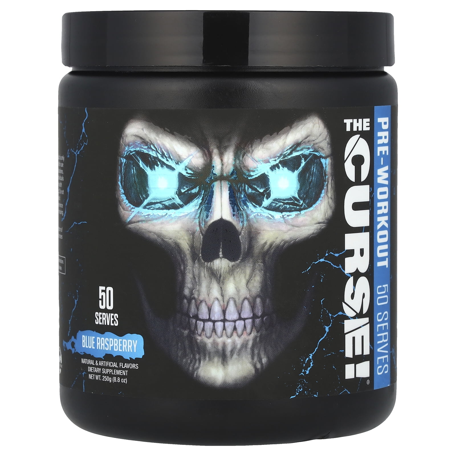 JNX Sports® The Curse! Blue Raspberry Pre-Workout Powder, 50 Servings - Walmart.com