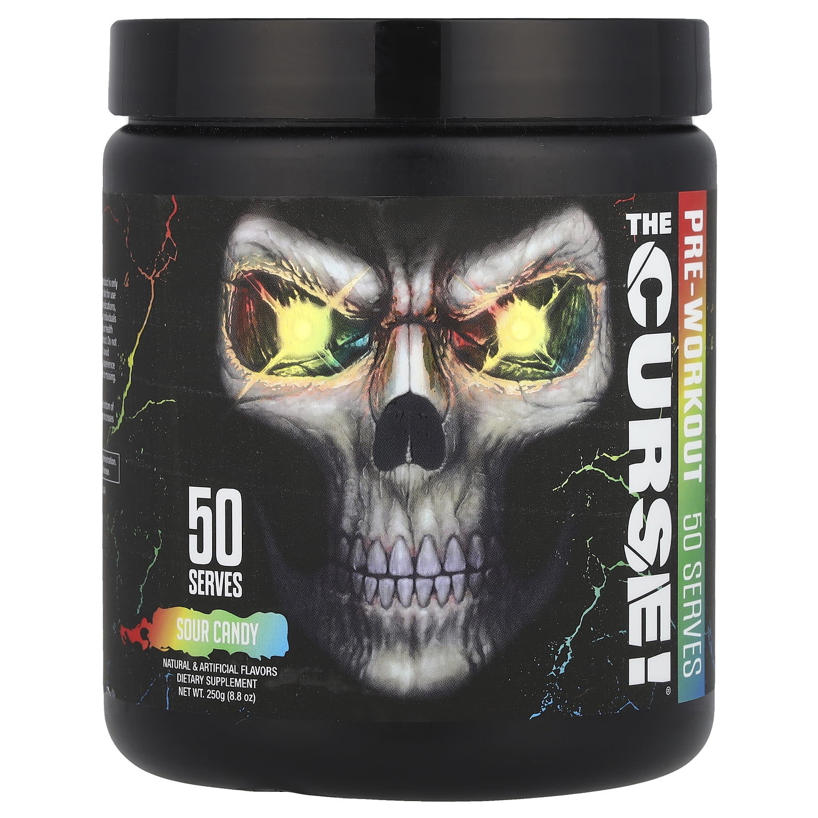 JNX Sports® The Curse! Pre-Workout Powder Sour Candy 50 Serves ...
