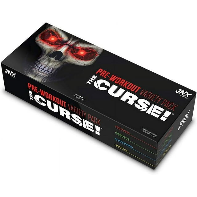 JNX Sports® The Curse! Pre-Workout Variety Pack 5 Single Servings ...