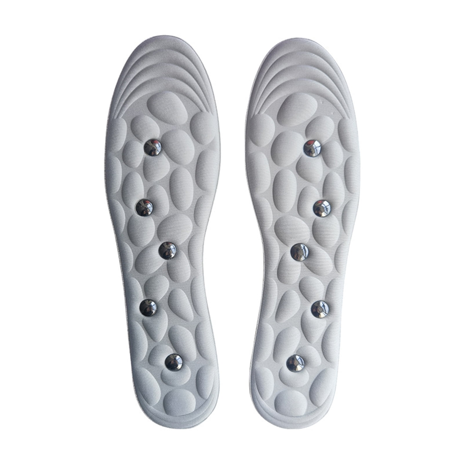 JNXYL 1 Pair Magnetic Acupressure Massage Insoles Foot Massage Design ...