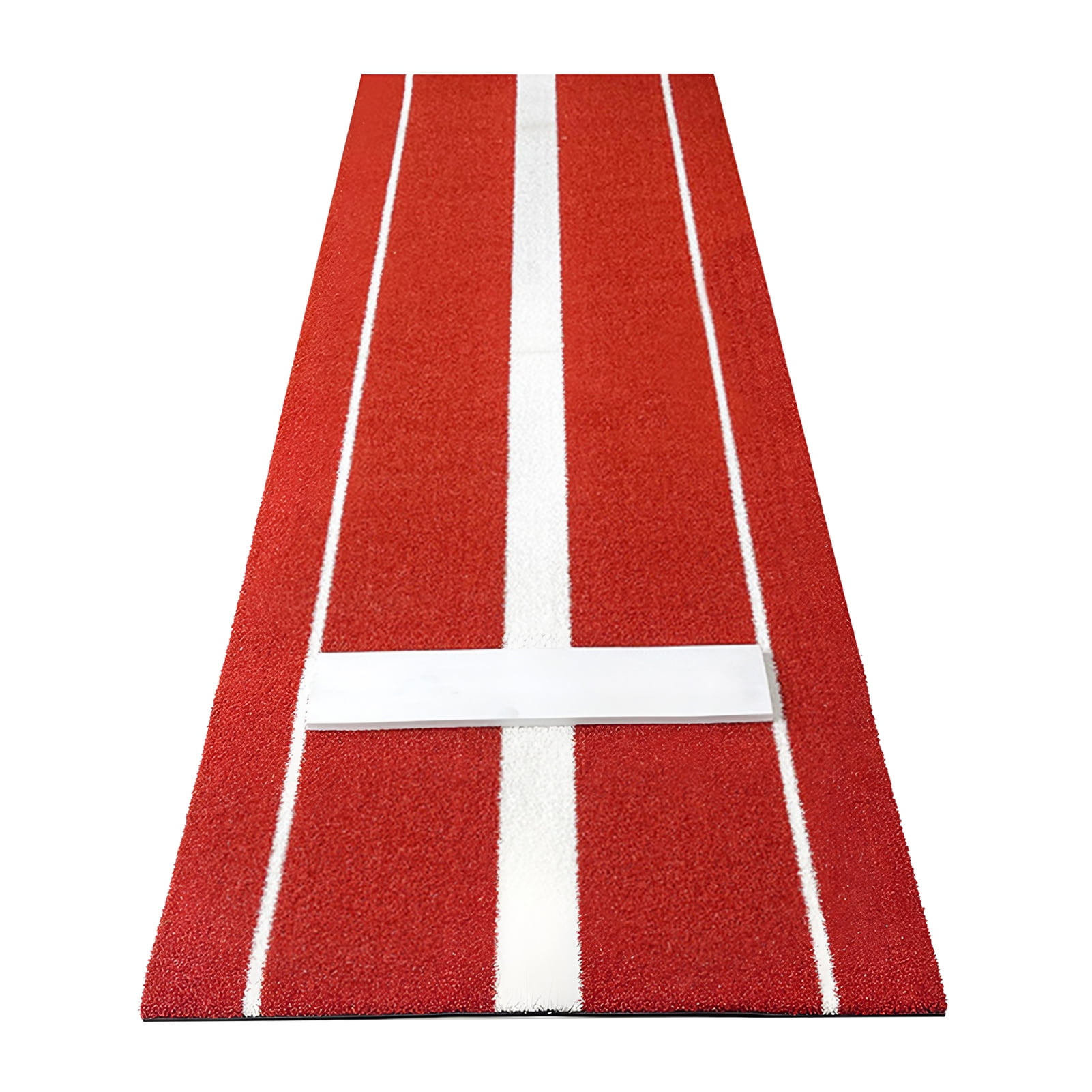 JNXYL 10x3FT Softball Pitching Mat with Rubber and Powerline ...