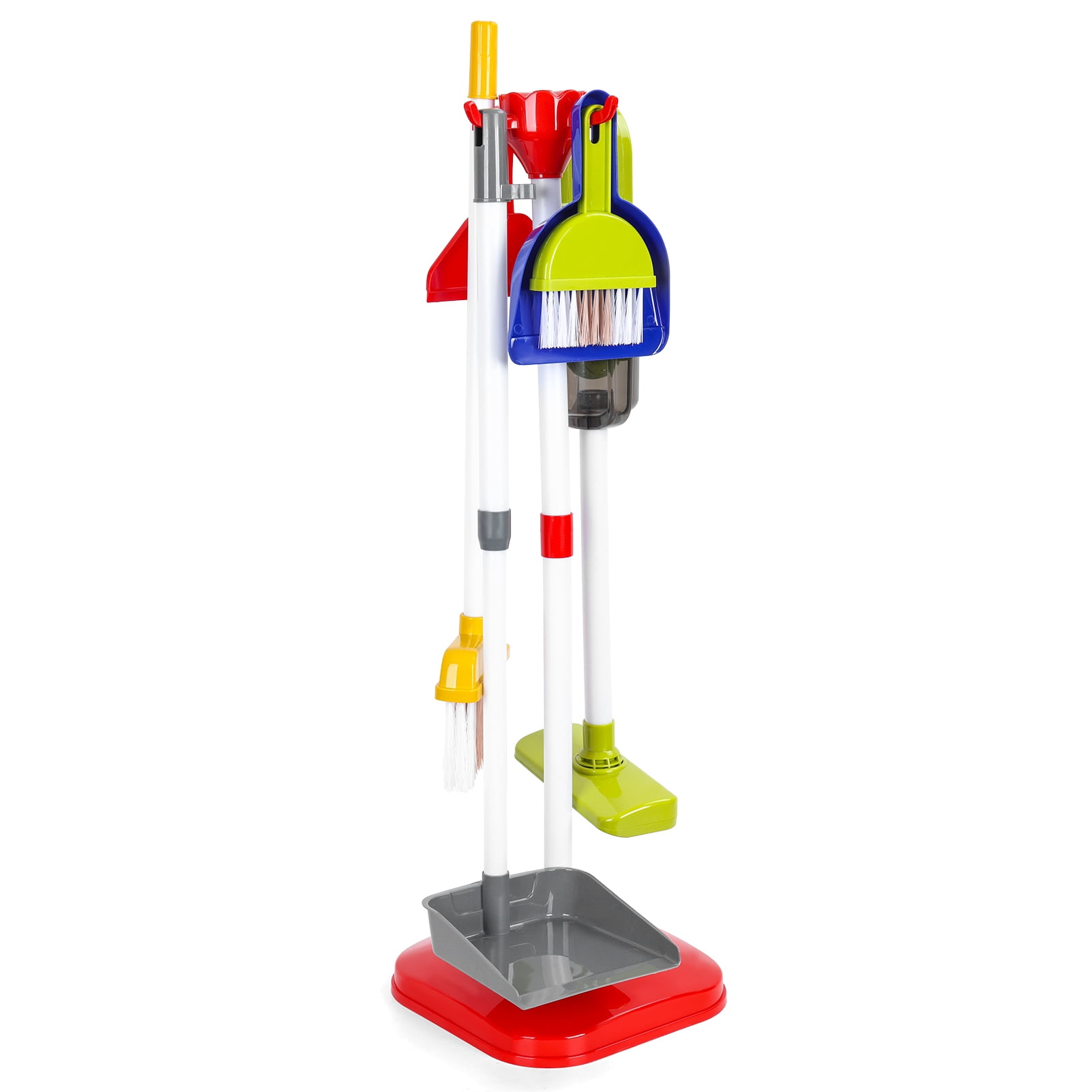 JNXYL 29 Pcs/Set Kids Play House Cleaning Toys, Mini Duster Mob Vacuum ...