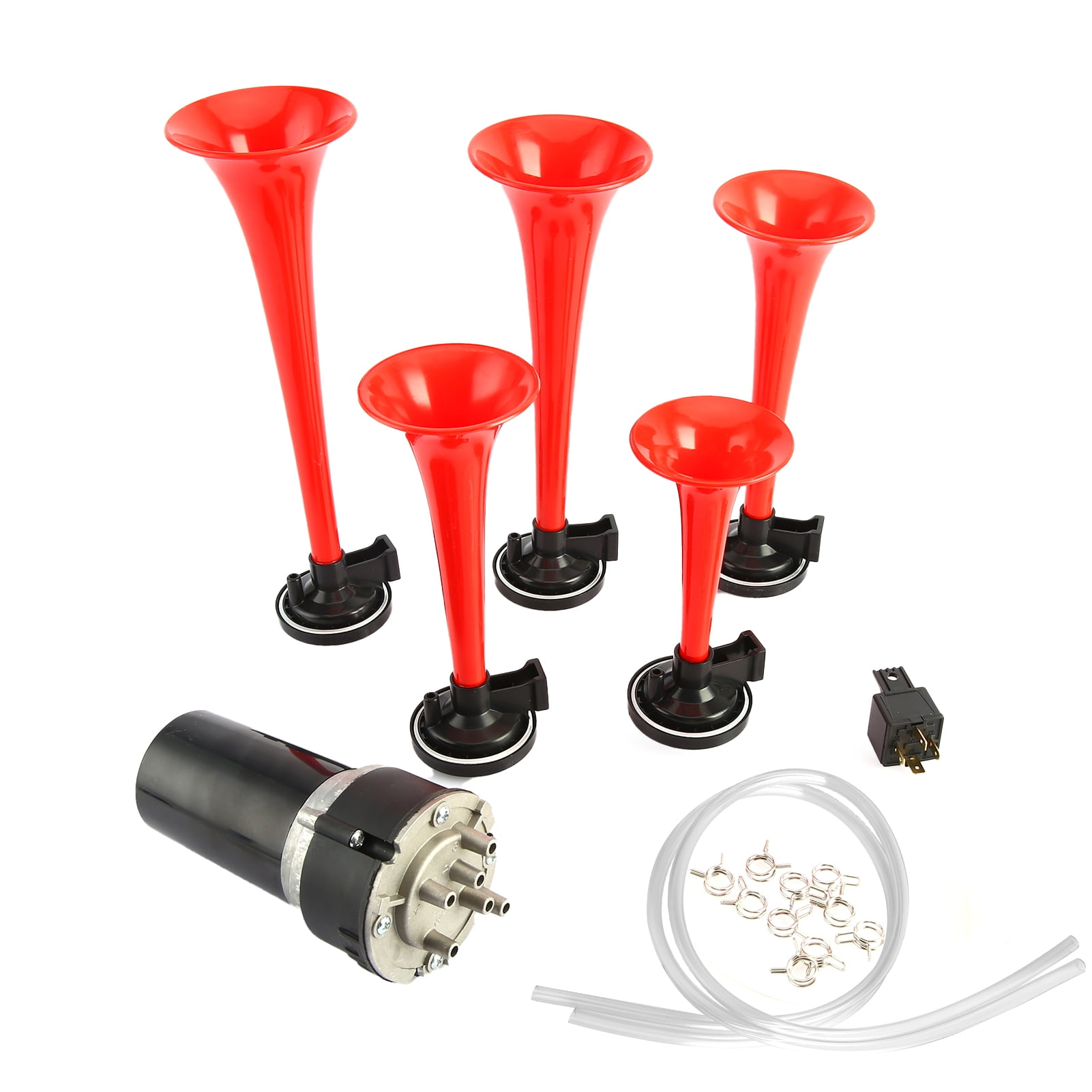 JNXYL 5Pcs DC 12V Car Musical Trumpets High Tone Easy Installation ...