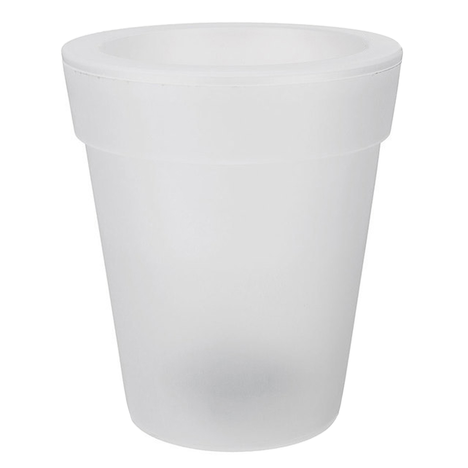 JNXYL Flower Pot Hollow Luminous ABS Shell Outdoor Wireless LED Solar ...