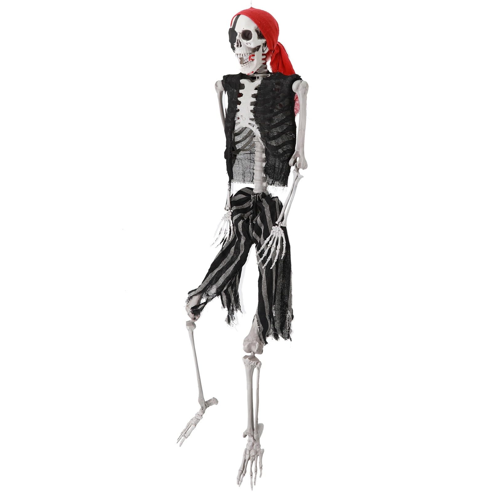 JNXYL Halloween Skeleton Life Size Full Body Posable Joints Skeletons ...