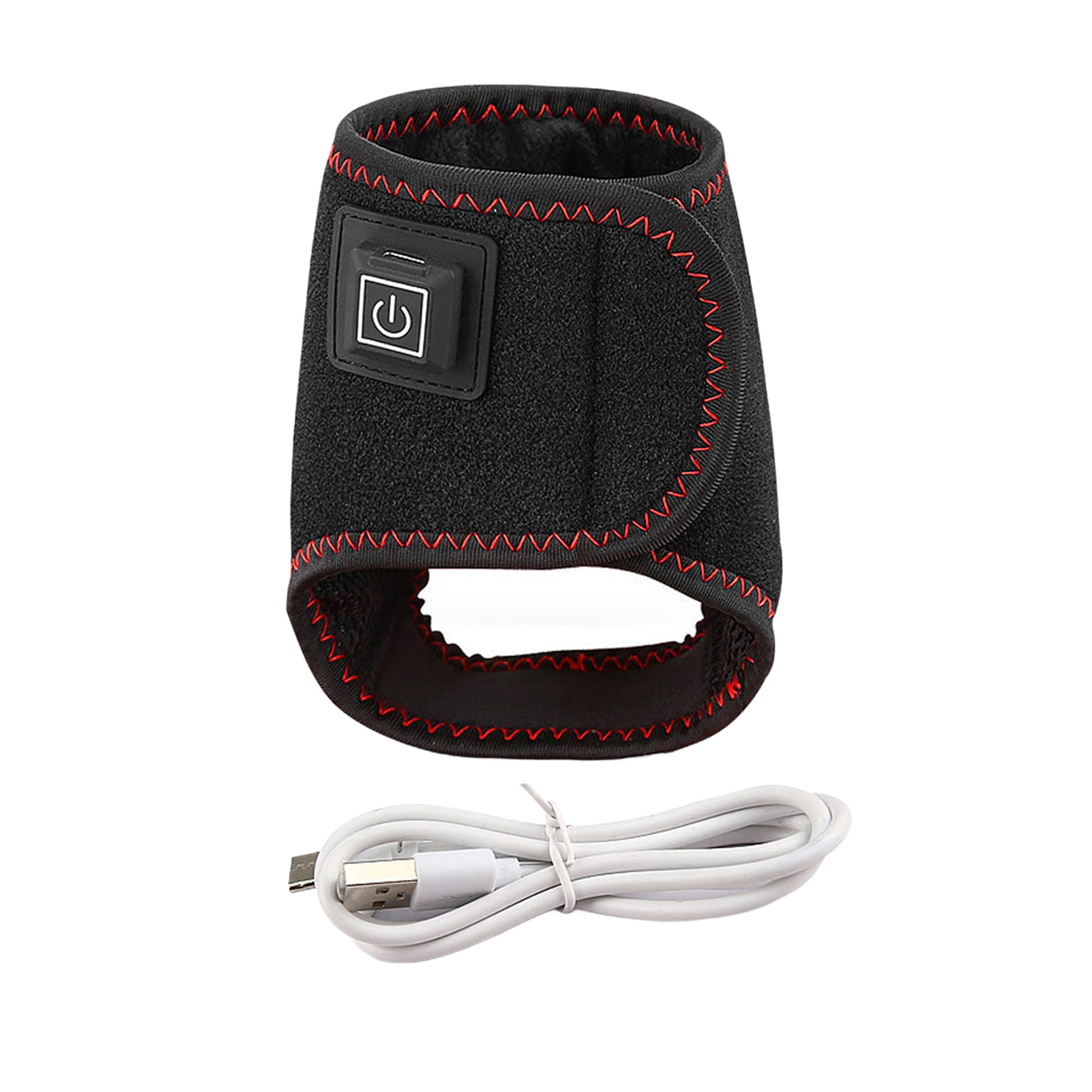 JNXYL Heated Ankle Wrap for Arthritis Pain Relief USB Ankle Heating Pad ...