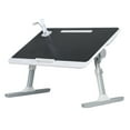 JNXYL Laptop Bed Tray Table, Height Angle Adjustable Laptop Bed Stand ...