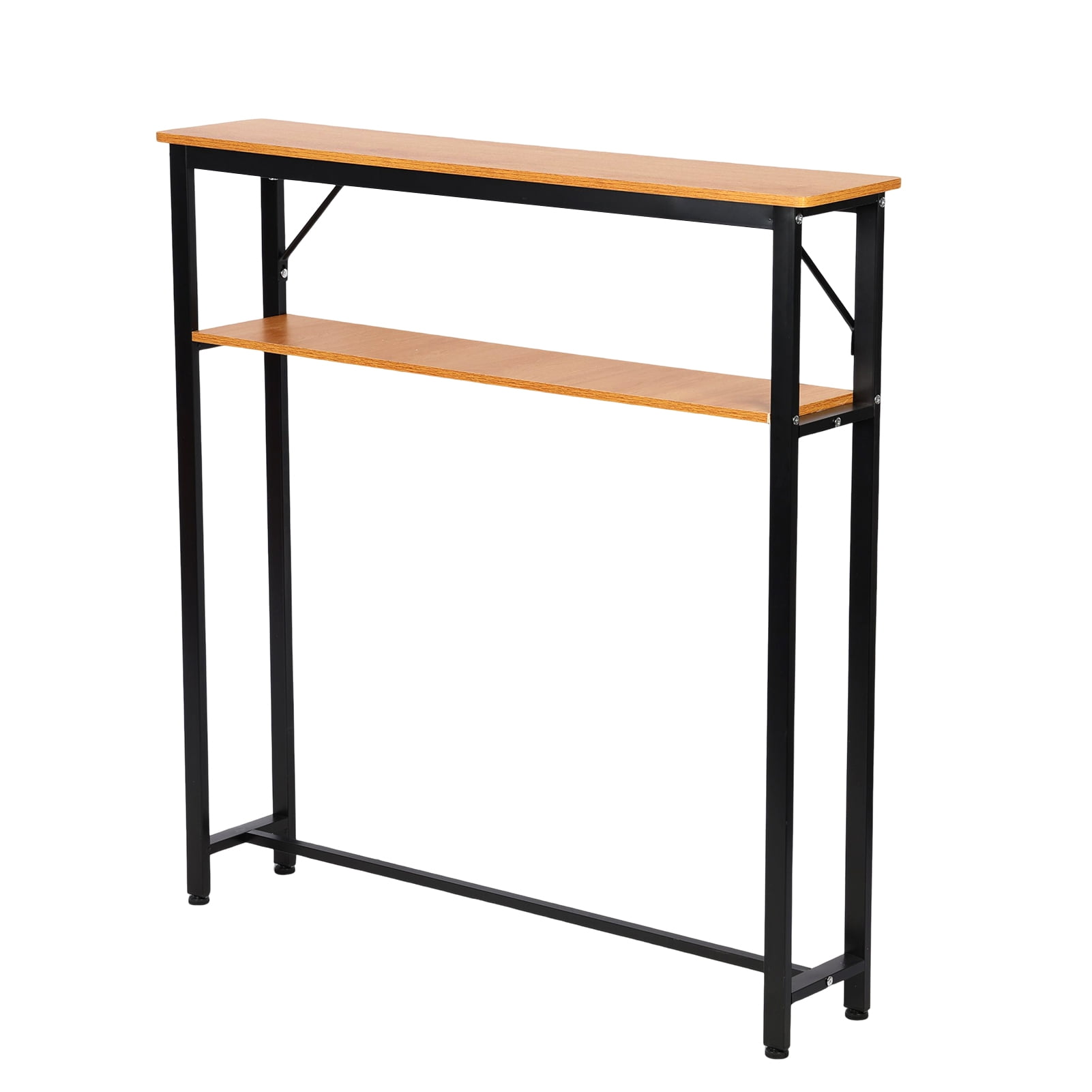 JNXYL Sofa Table, Double Layer Console Table, Narrow Entryway Table ...