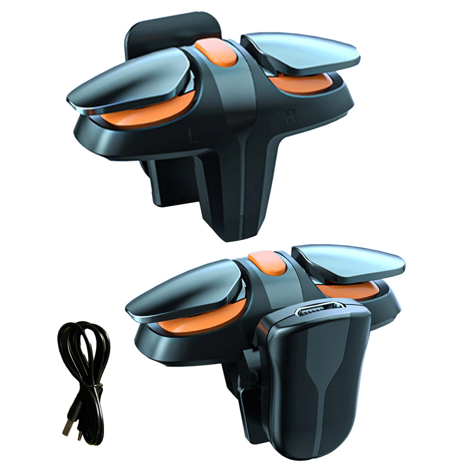 JNYSJ 1 Pair Gaming Trigger Mobile Controller Frequency Conversion 4 ...