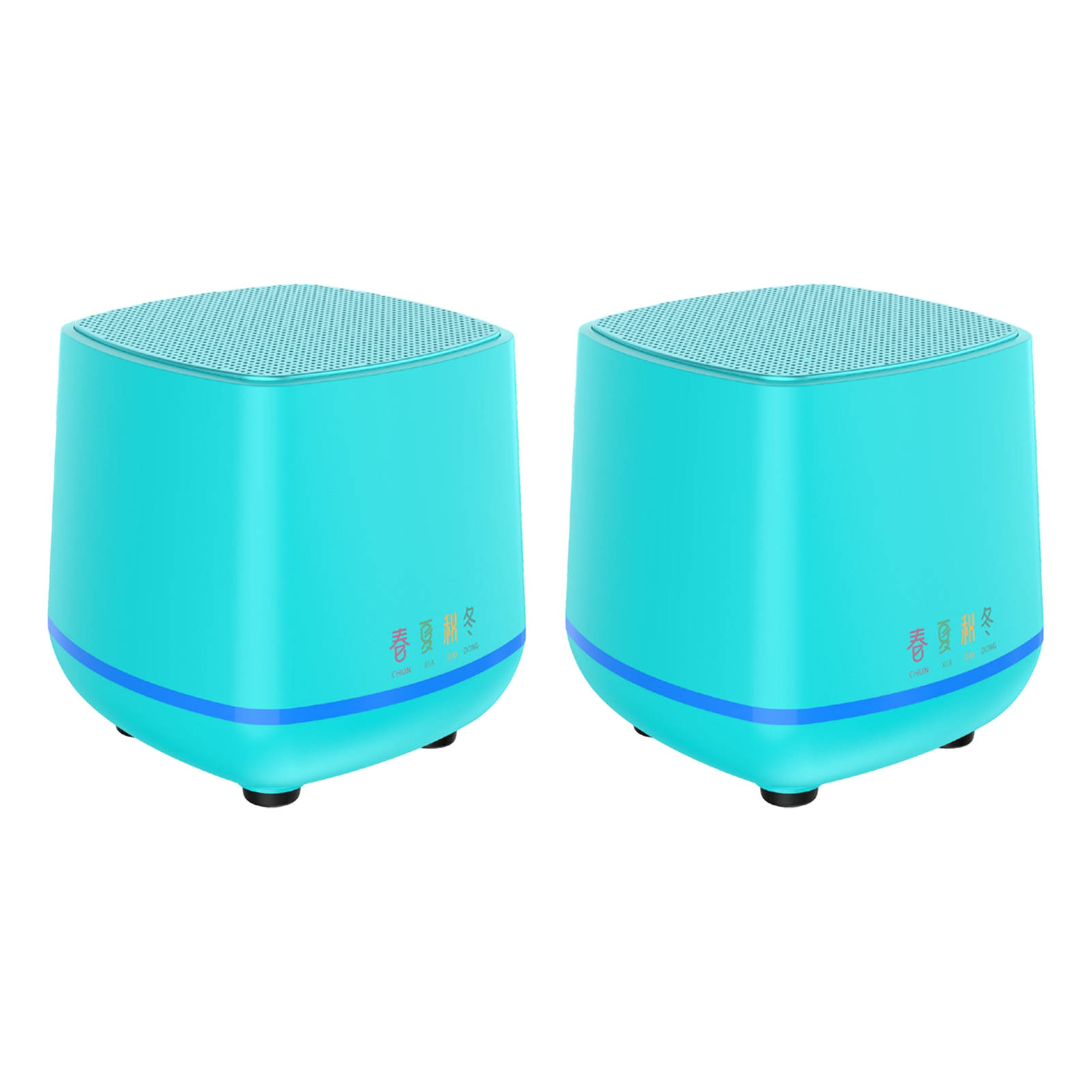 JNYSJ 1 Pair Mini Speaker Stereo Surround Sound Box USB Interface ...