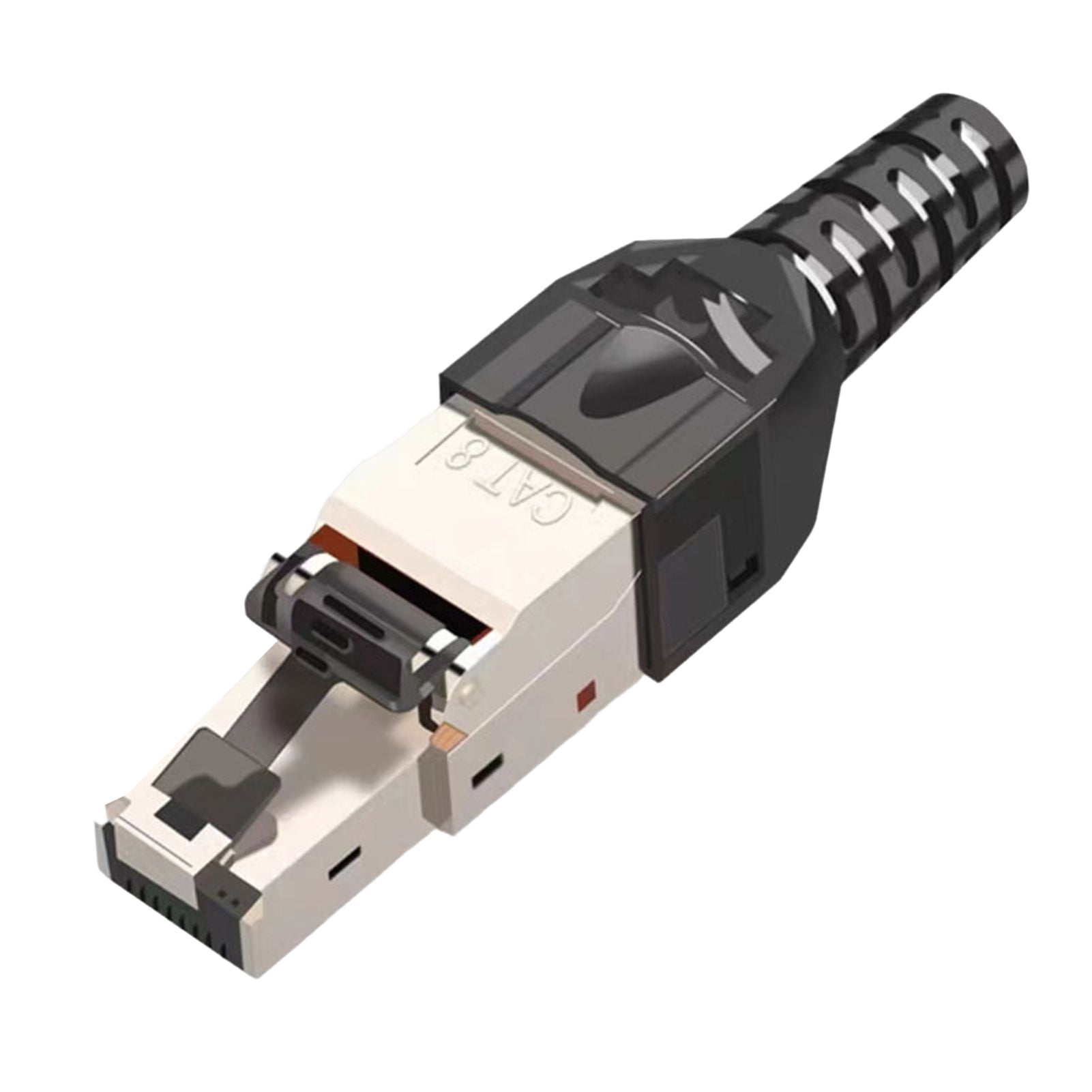 JNYSJ 1 Set Shielded Crystal Heads High-speed Stable Transmission Cable ...