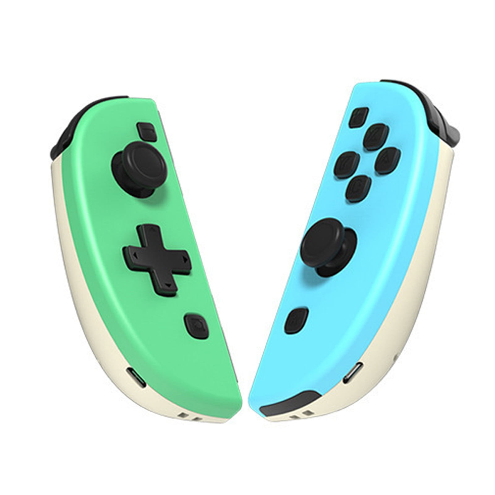 JNYSJ 1 Set Video Game Controllers Wireless Connection Six Somatosensory Motor Vibration Left ...