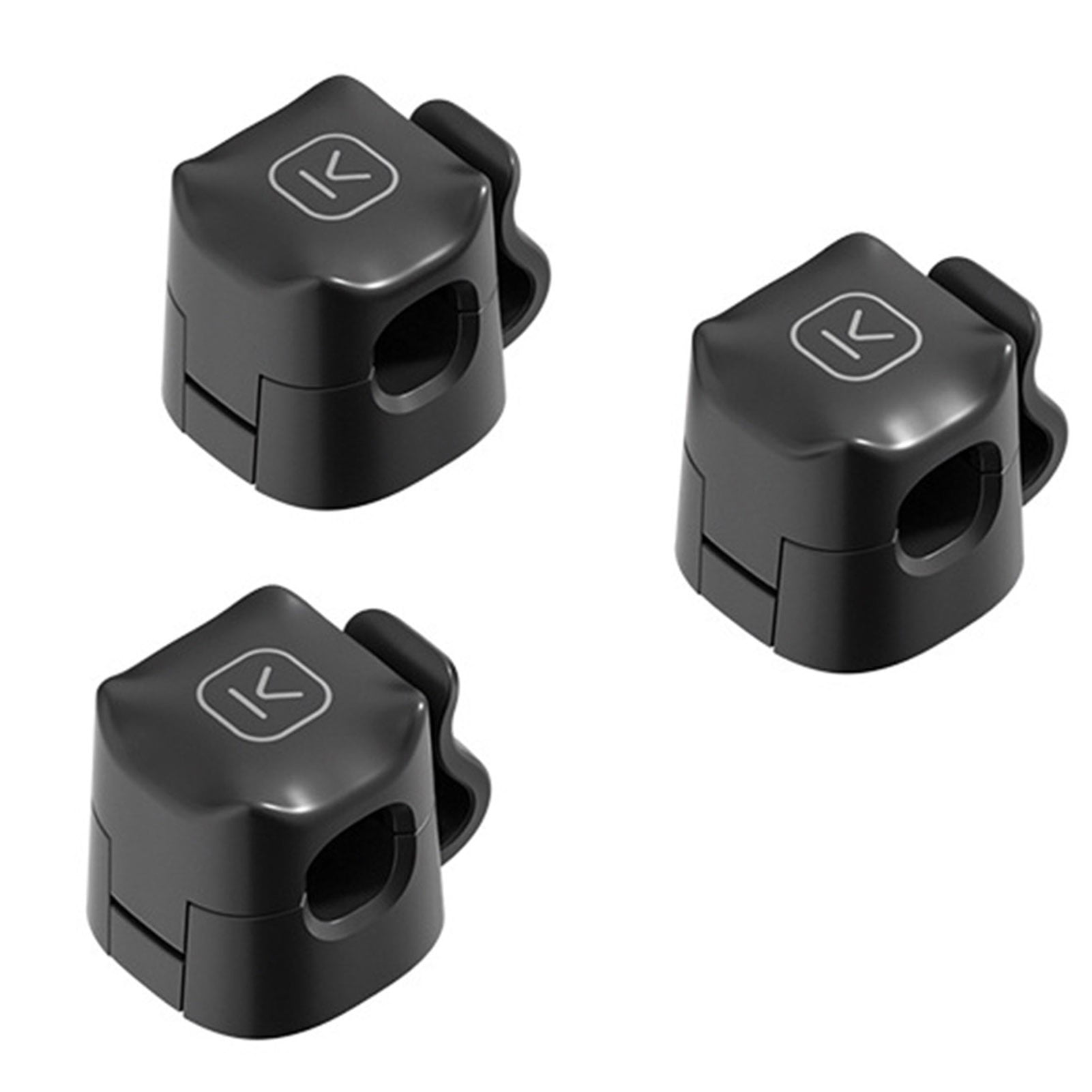 JNYSJ 3Pcs Cable Clips for Desktop Self-Adhesive Adjustable Cord Holder ...