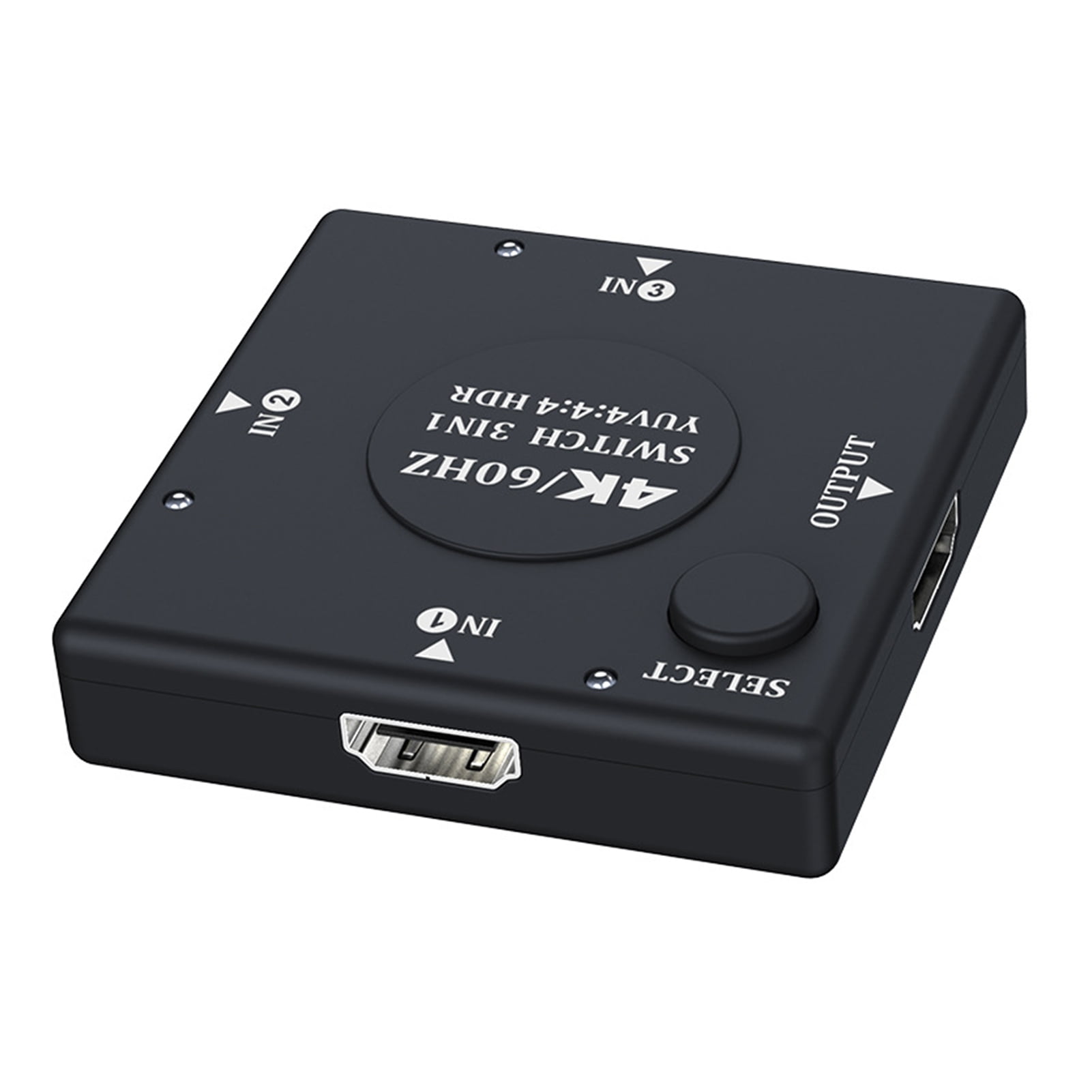 JNYSJ 4K HDMI-compatible Switcher 3-in 1-out with Intelligent ...