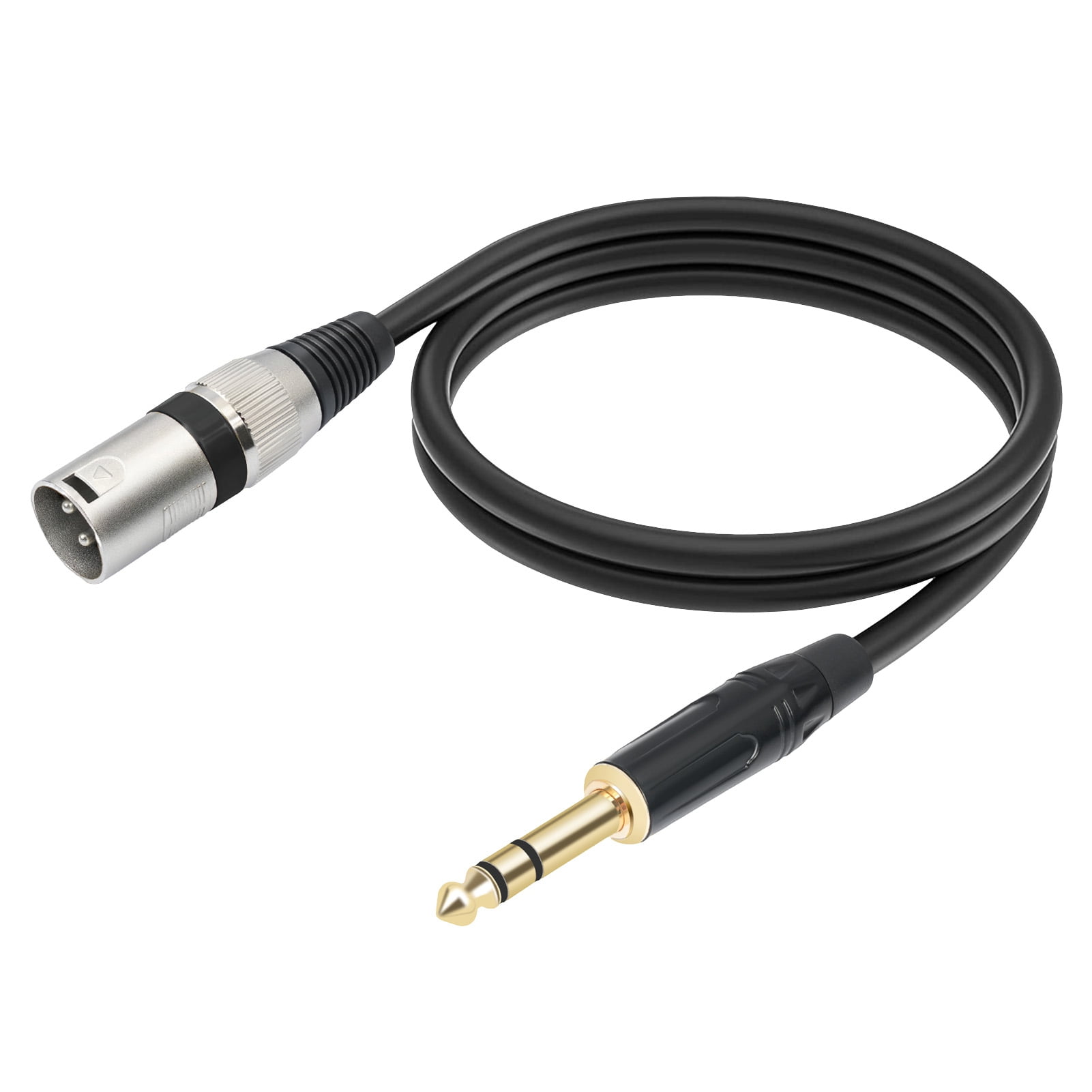 JNYSJ Audio Cable with Gold-Plated Connector Portable Size Universal ...