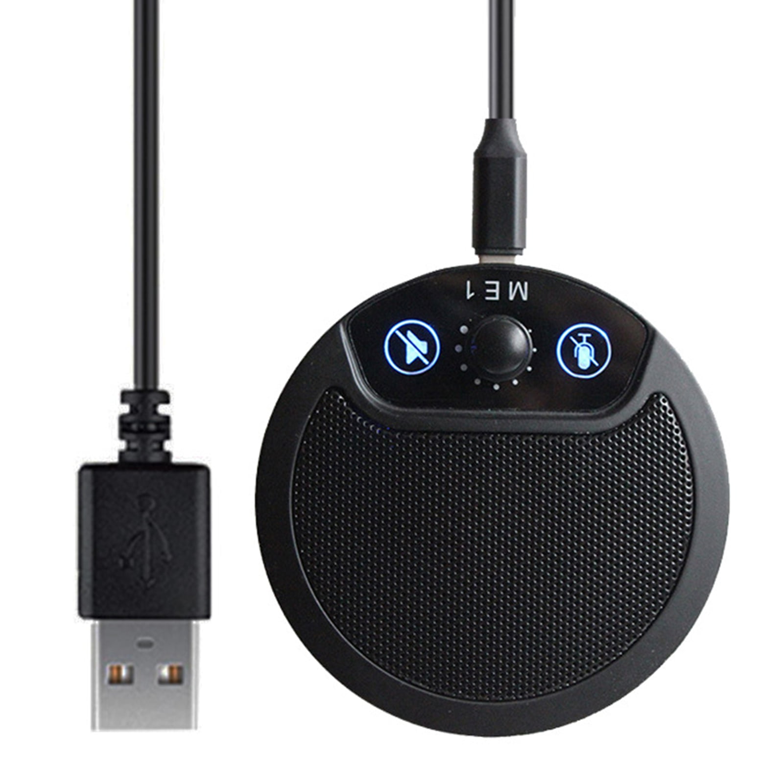 JNYSJ Computer Microphone Plug Play Stereo Omnidirectional USB 3.5mm ...