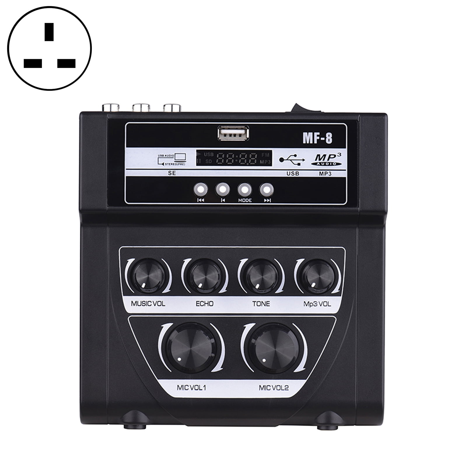 JNYSJ F-8 Portable Mixer Power Bank Powered Voice Recording Bluetooth ...