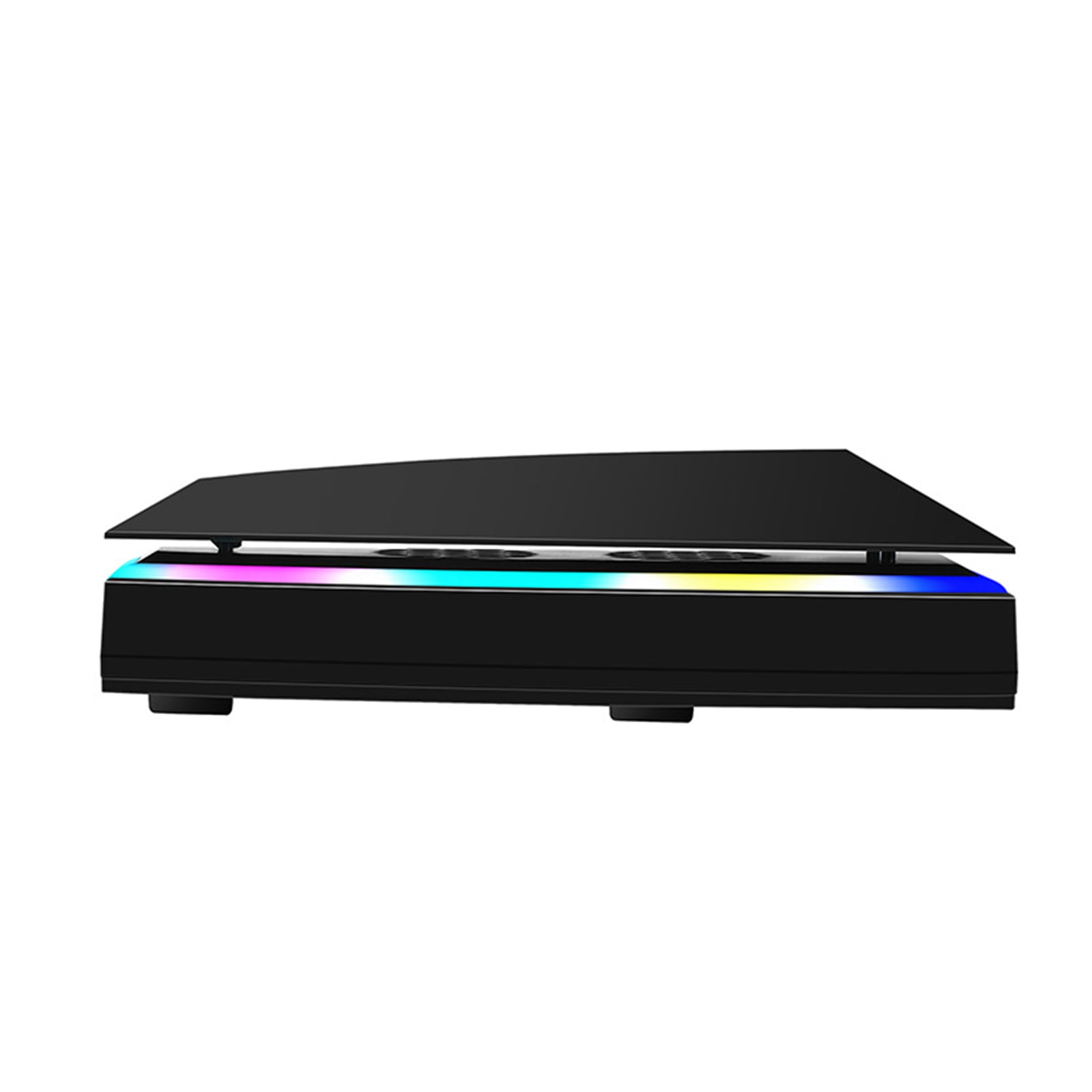 JNYSJ Game Console Cooling Fan with RGB LED Light Low Noise Adjustable ...