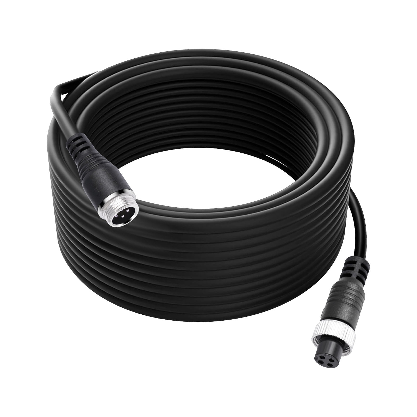 JNYSJ -4PIN Aviation Video Extension Cable 10/12/15/20m for CCD Rear ...