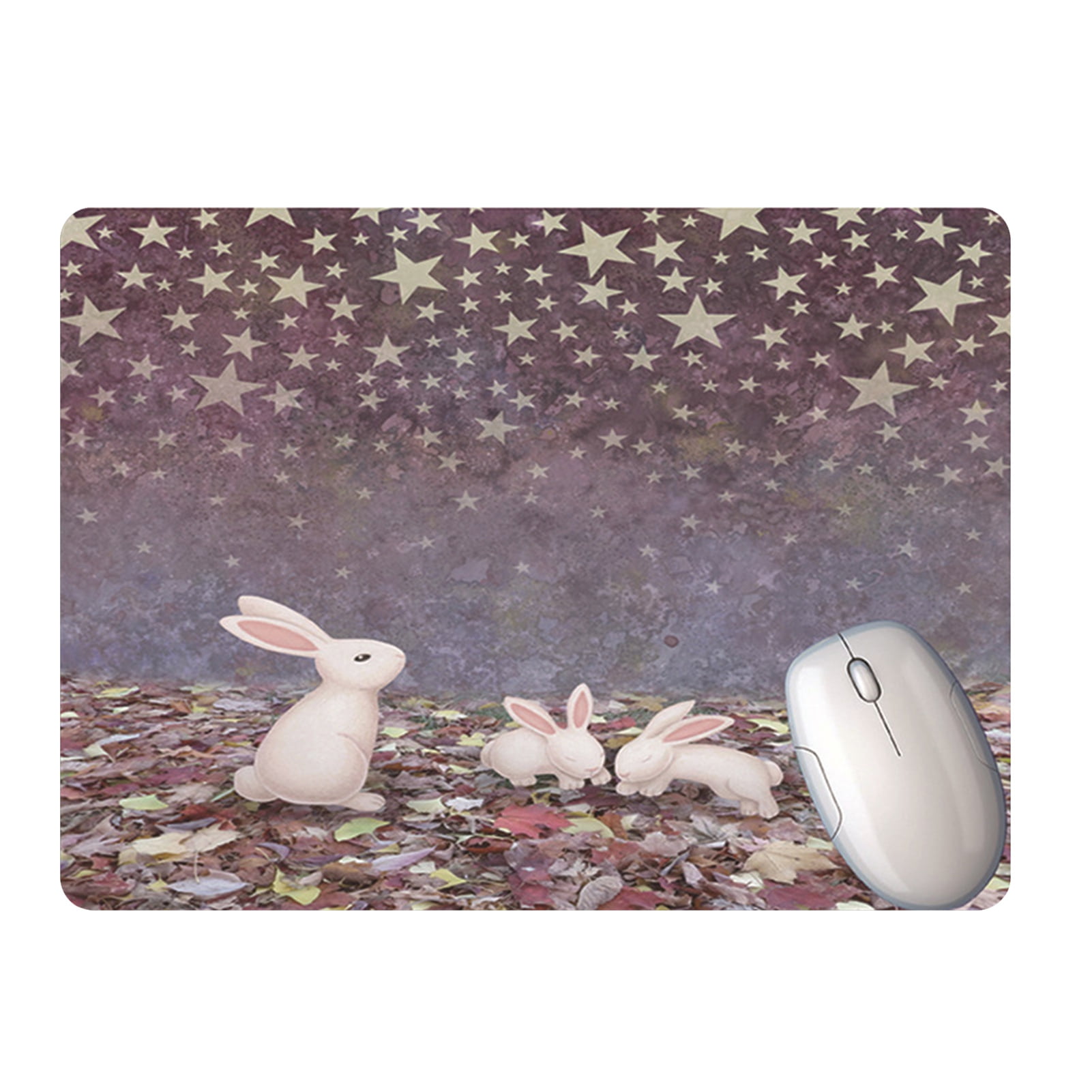 JNYSJ Mouse Pad Ultra-thin Non-slip Smooth Surface Starry Sky Desk ...
