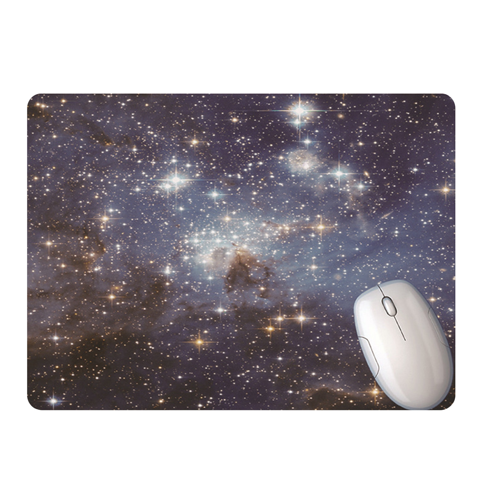 JNYSJ Mouse Pad Ultra-thin Non-slip Smooth Surface Starry Sky Desk ...