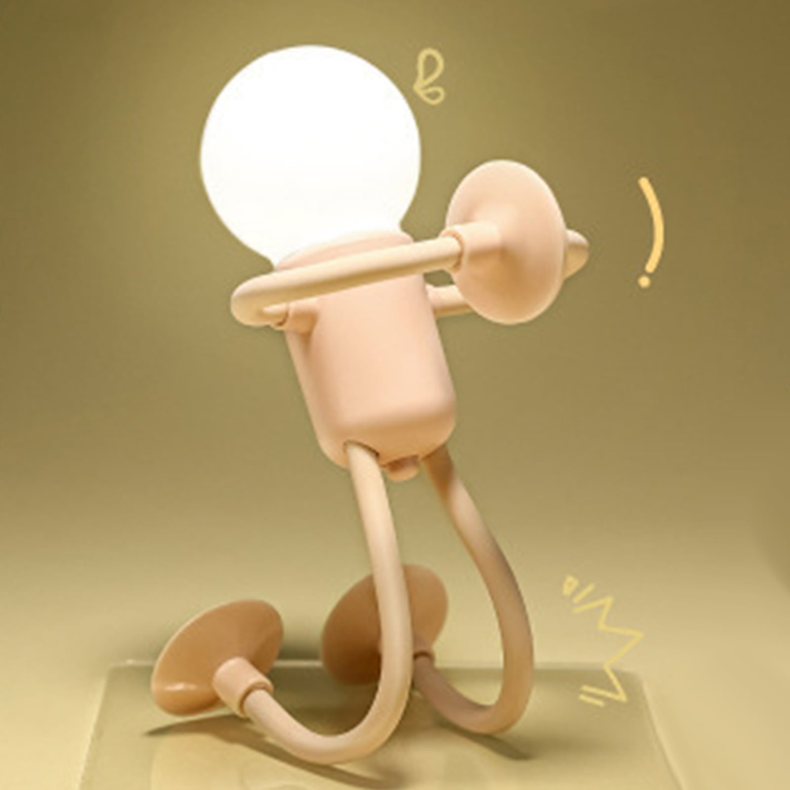 JNYSJ Table Lamp, Changeable Shape Funny Night Light, Led Bedside Lamp ...