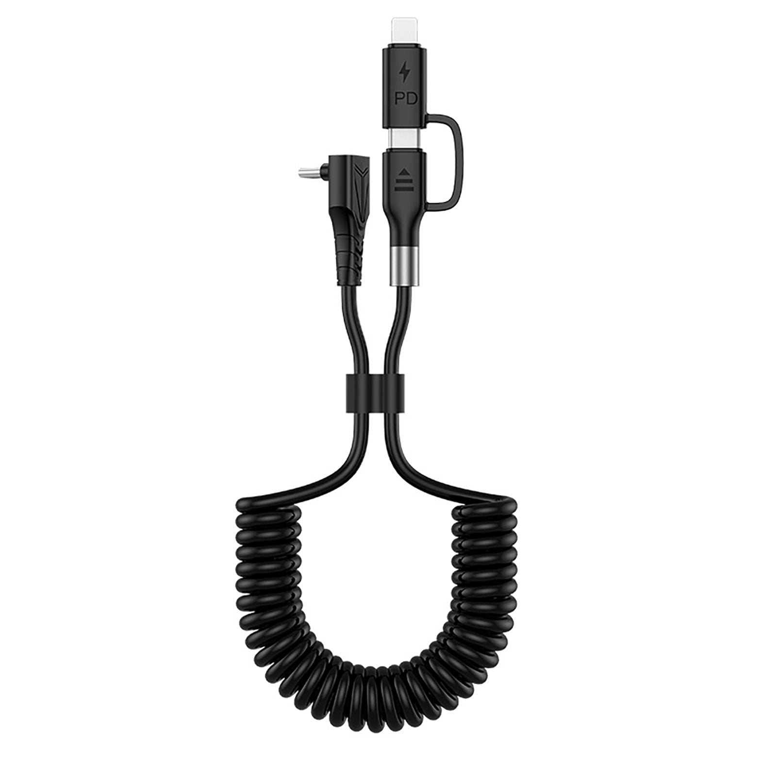 JNYSJ Type-C Cable Fast Charging Safe Space-saving Design Telescopic ...