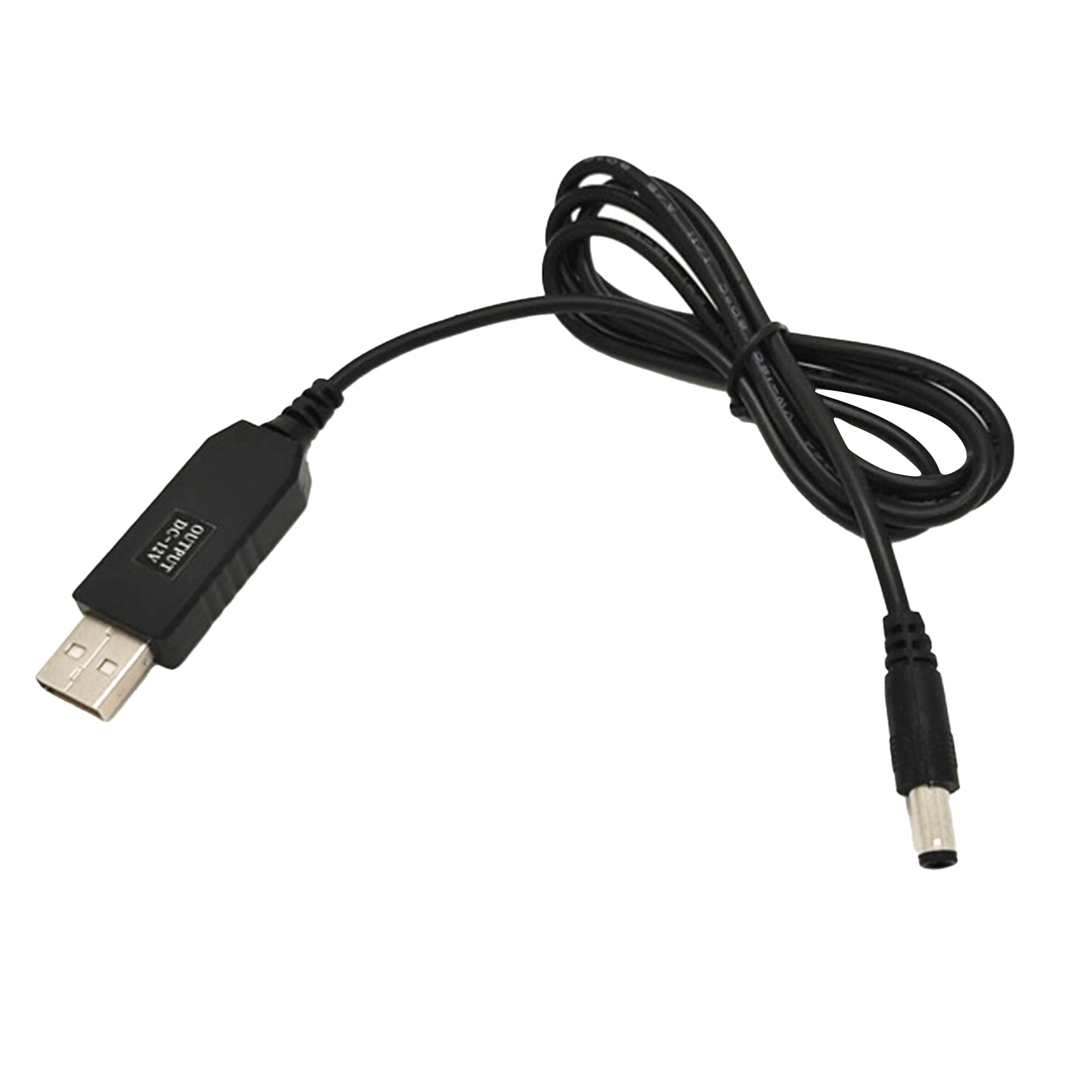 JNYSJ USB Converter Adapter Cable DC 5V to 5V/9V/12V 5.5x2.1mm Male PVC ...