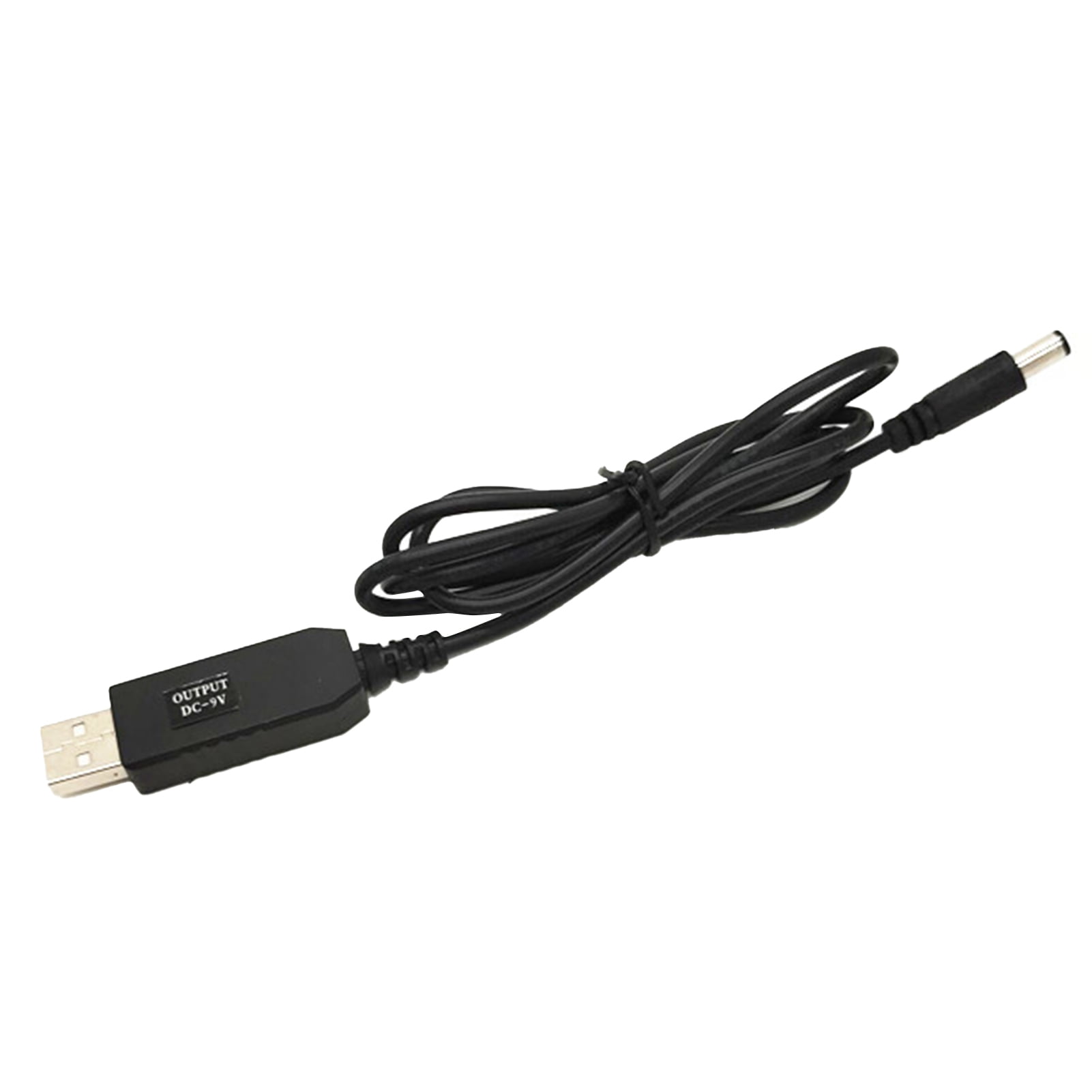 JNYSJ USB Converter Adapter Cable DC 5V to 5V/9V/12V 5.5x2.1mm Male PVC ...