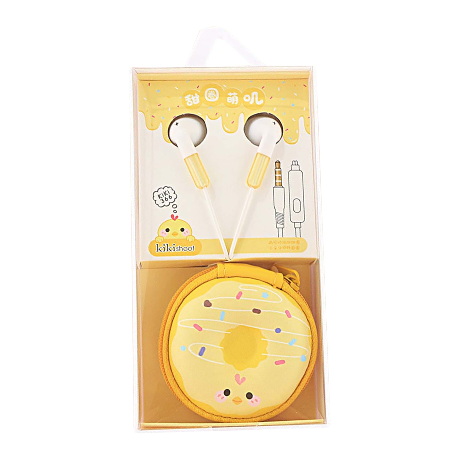 JNYSJ Wired Earbud High Fidelity Mega Bass Cartoon 3.5mm Stereo ...