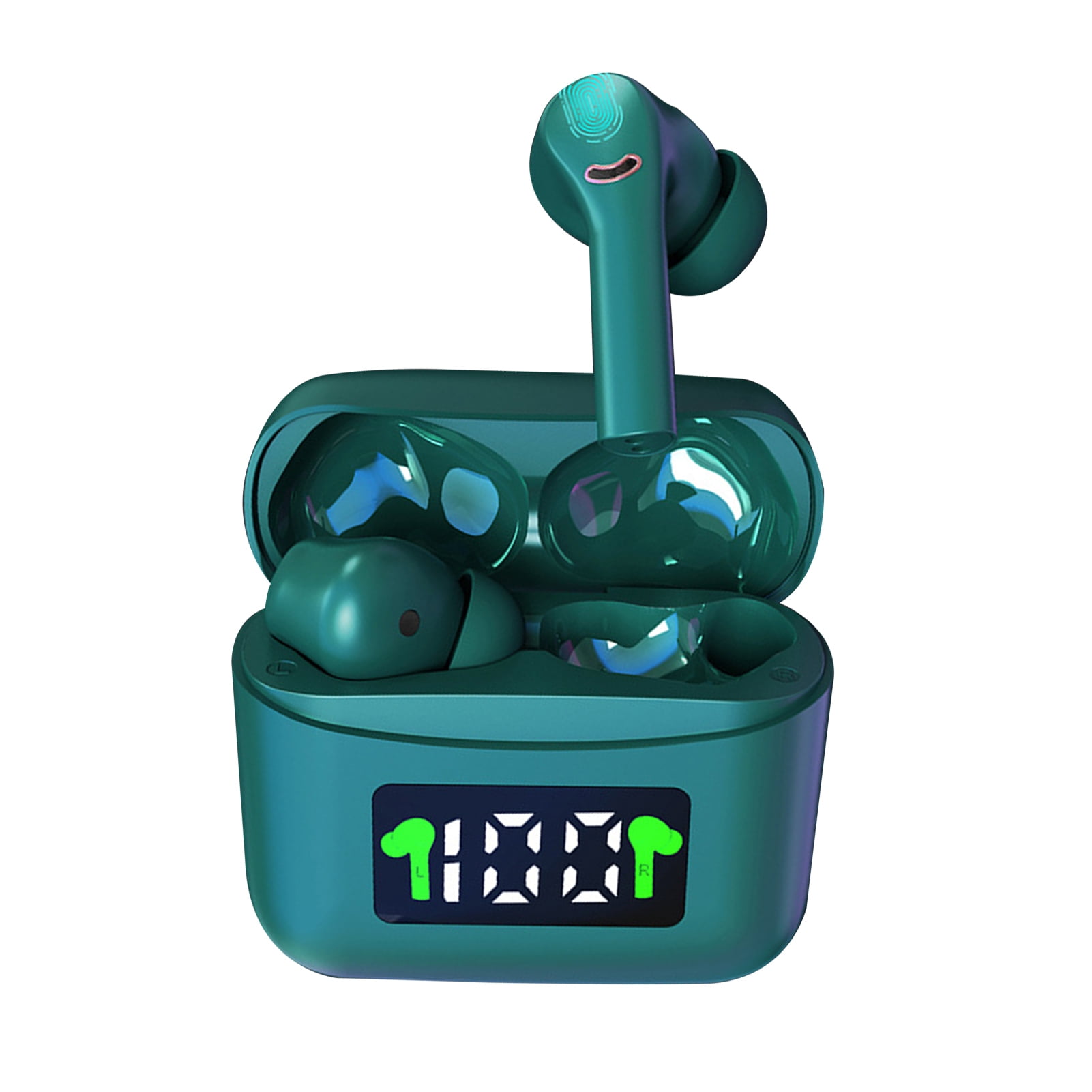 JNYSJ Wireless Earphones Digital Display Active Noise-canceling ...