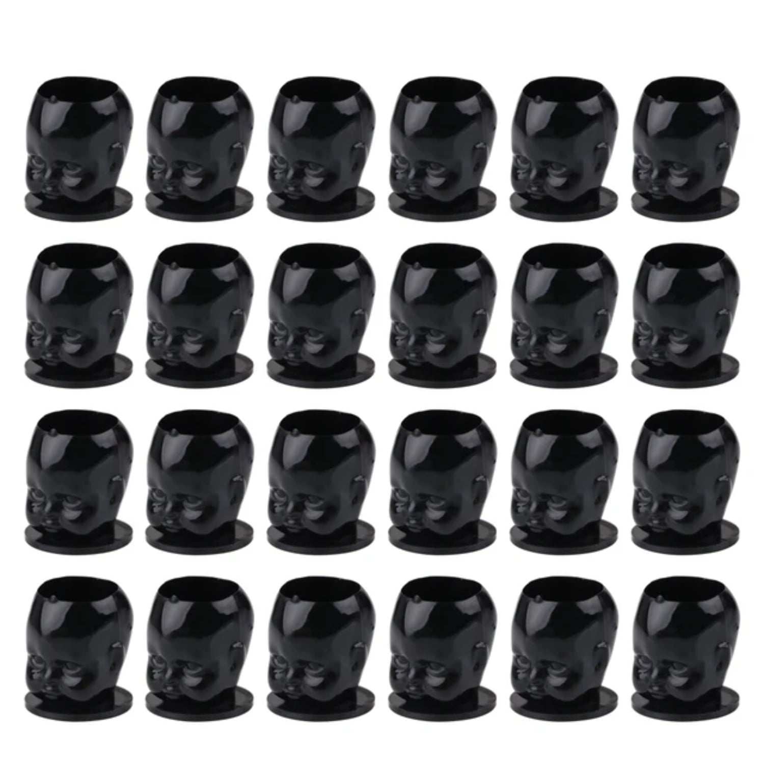 JNZHUA 50pcs Essential Disposable Clear Plastic Tattoo Ink Cups - Must ... JNZHUA 50pcs Essential Disposable Clear Plastic Tattoo Ink Cups - Must ...