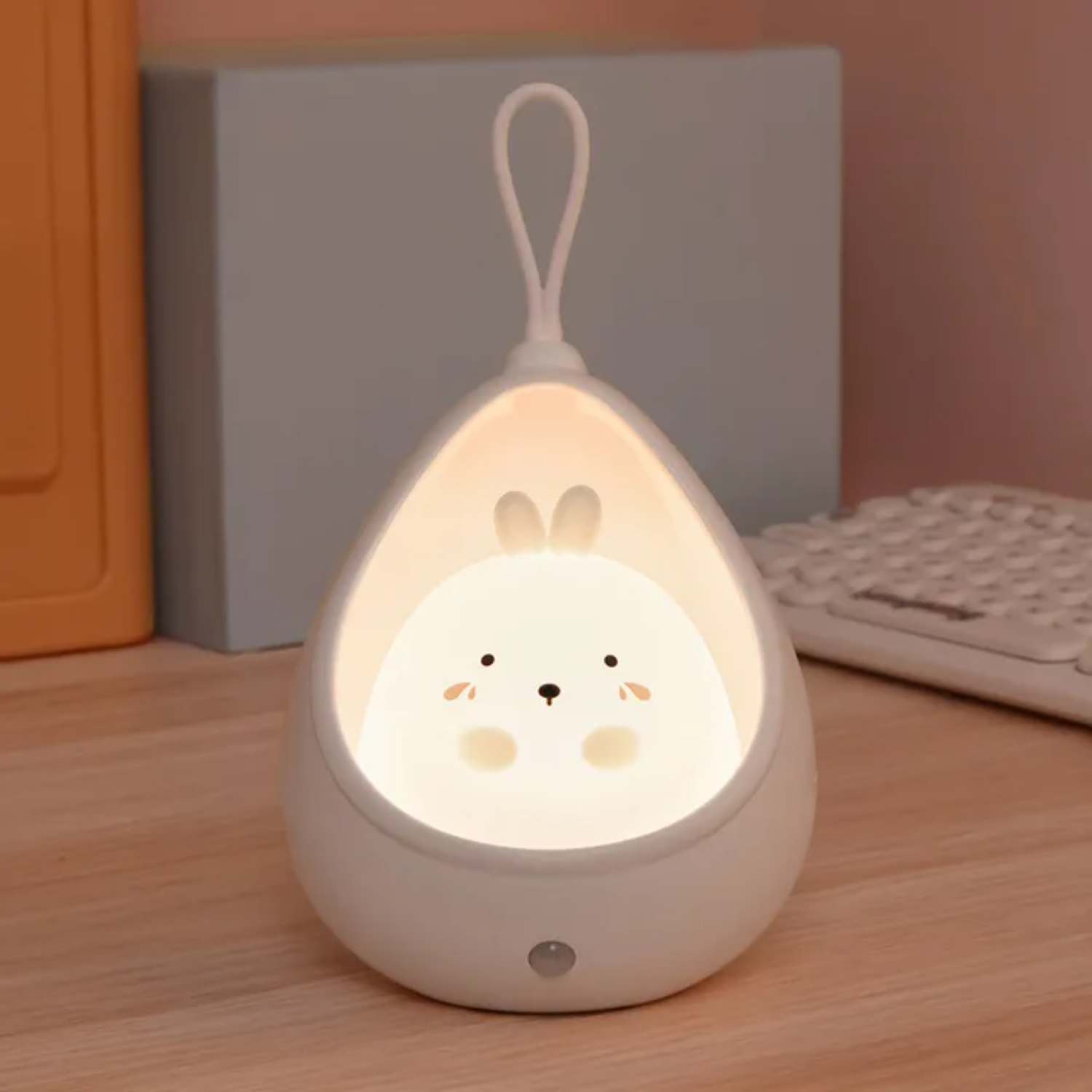 JNZHUA Adorable and Whimsical USB Rechargeable Animal Night Light with ...